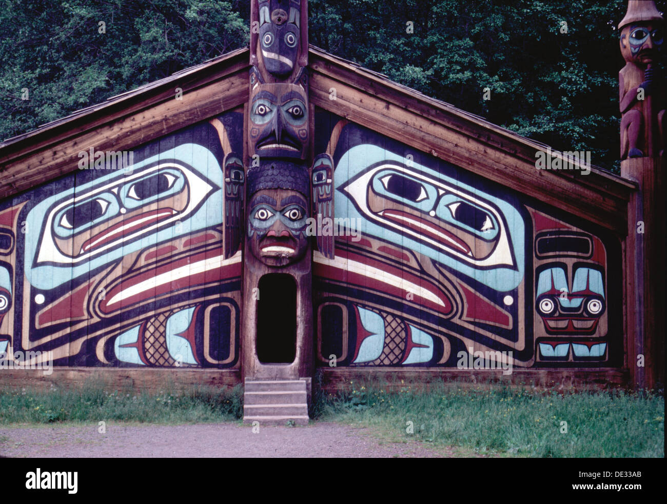 Tlingit Clan House High Resolution Stock Photography and Images - Alamy