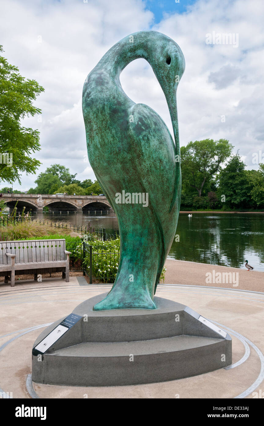 Great Britain, England, London, Hyde Park, Isis, bronze sculpture Stock ...