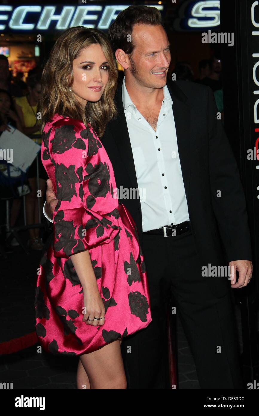 Los Angeles, California, USA. 10th Sep, 2013. Patrick Wilson; Rose ...