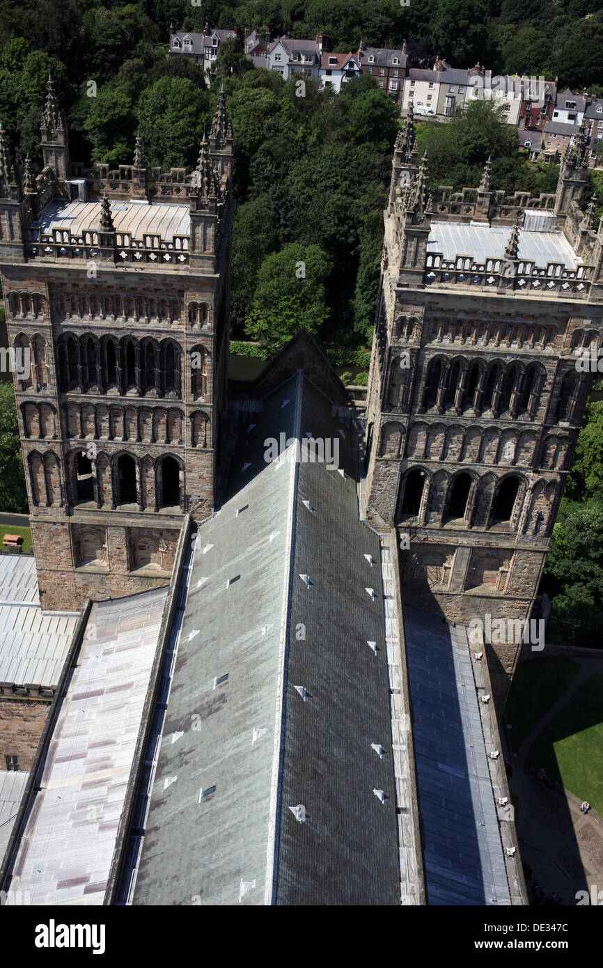 Durham cathedral aerial hi-res stock photography and images - Alamy