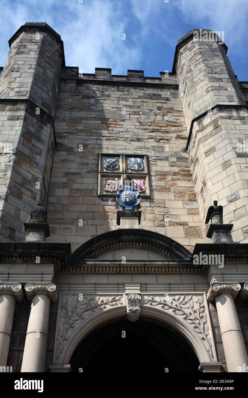 Entrance Gate Durham Castle High Resolution Stock Photography and ...