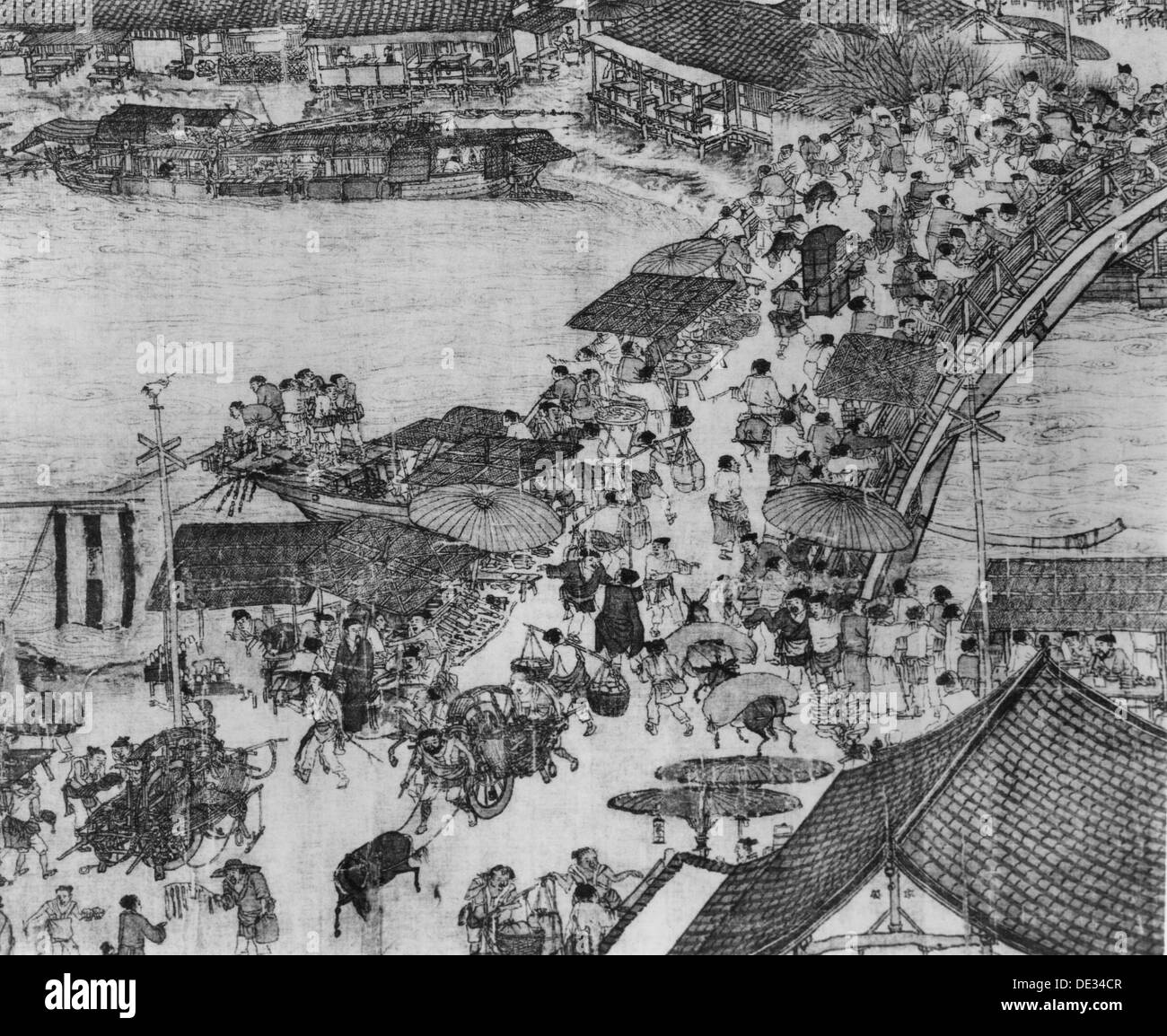 Qingming festival scroll hi-res stock photography and images - Alamy