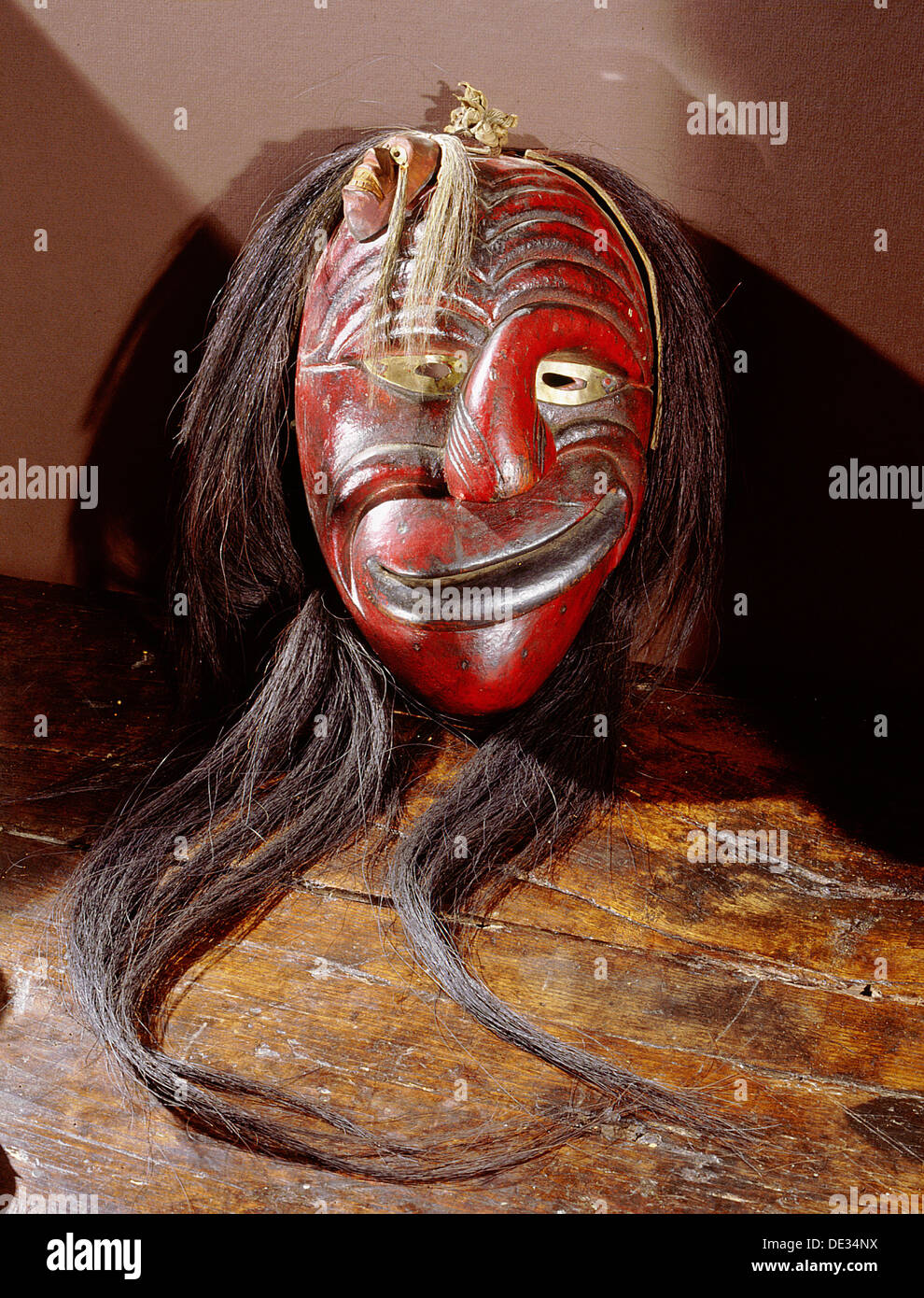 False Face Ceremony Mask High Resolution Stock Photography and Images ...