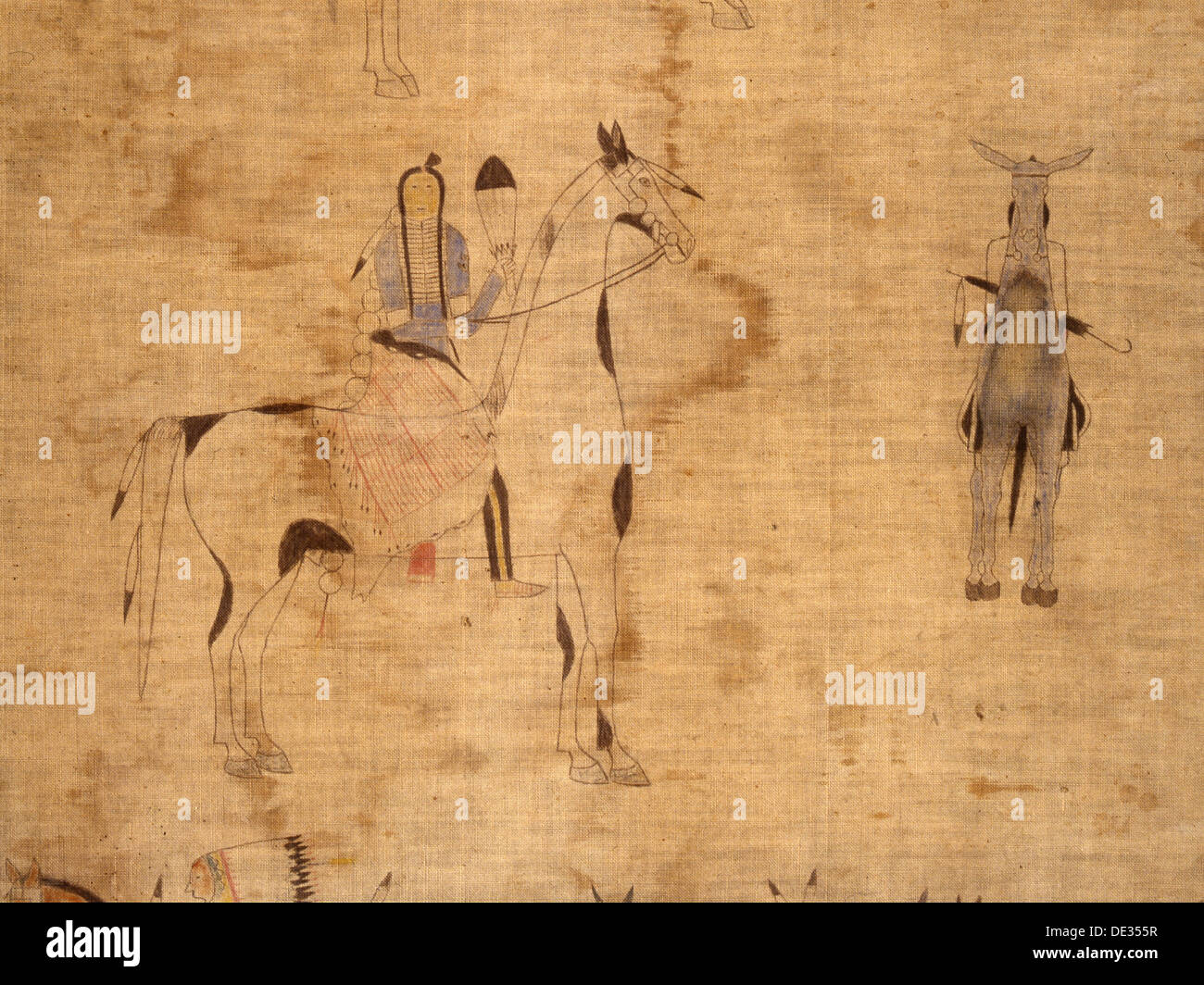 Native american sun dance ceremony hi-res stock photography and images ...