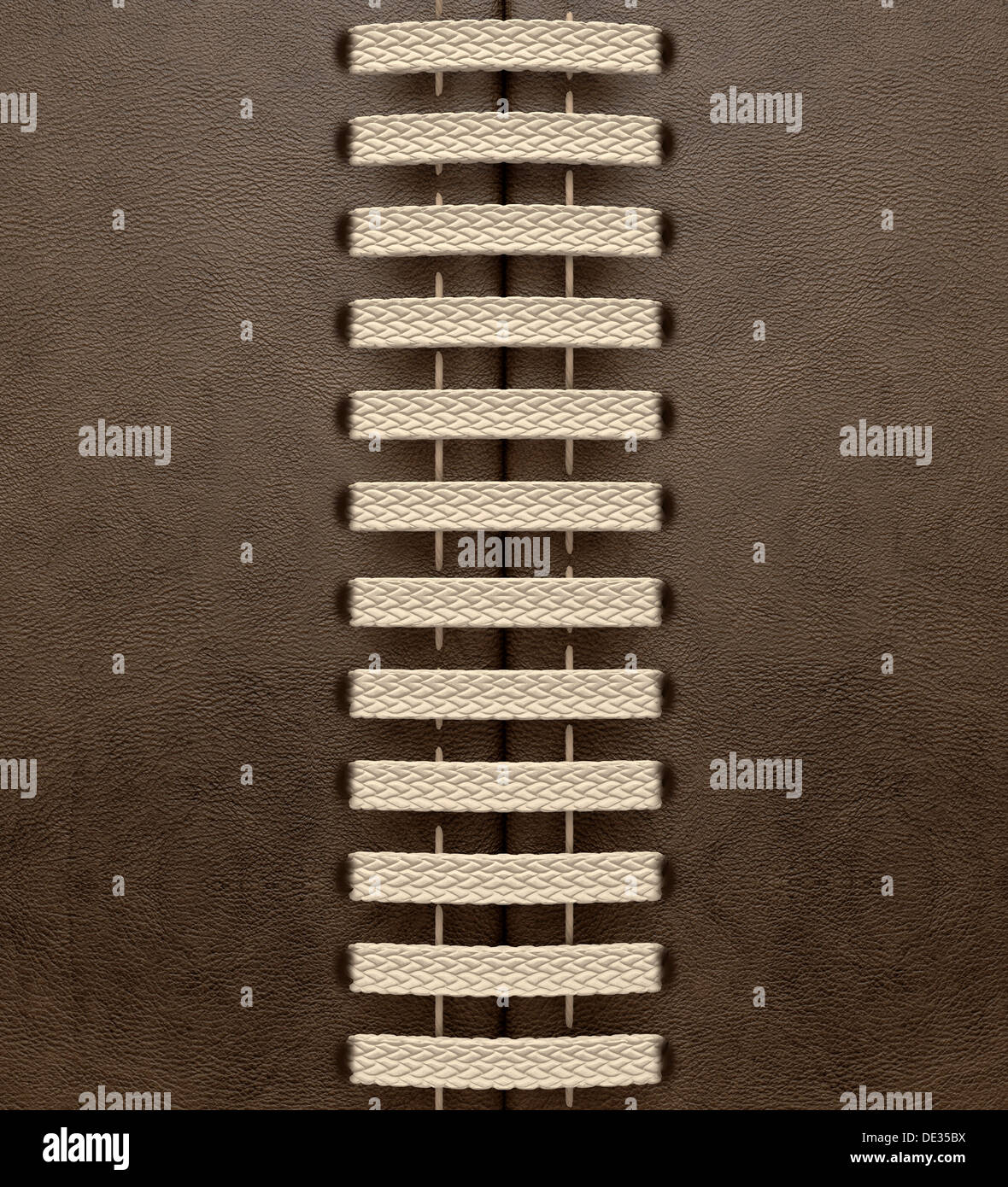 Lacing stitch hi-res stock photography and images - Alamy