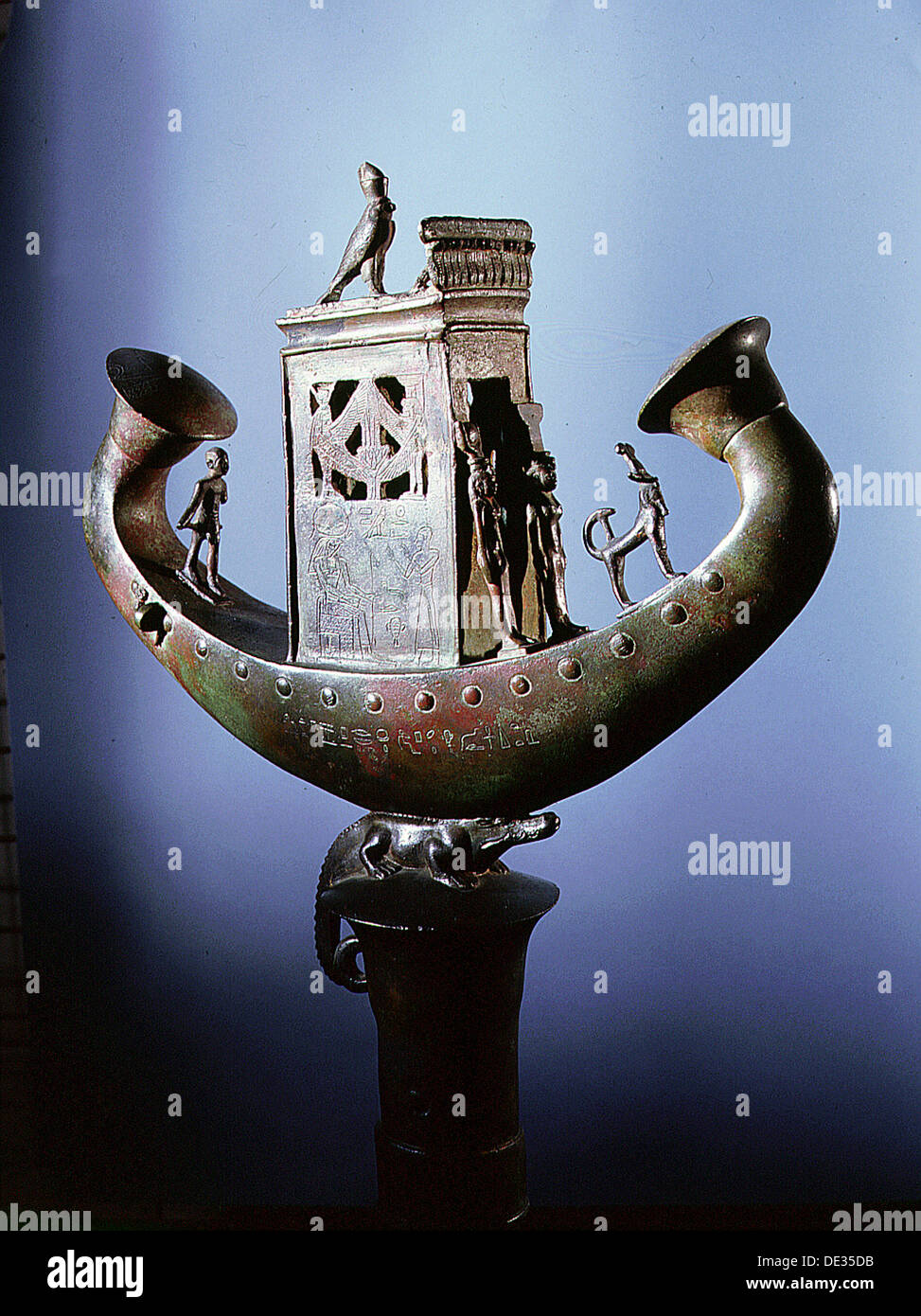 Ra egyptian god sun solar barque hi-res stock photography and images ...