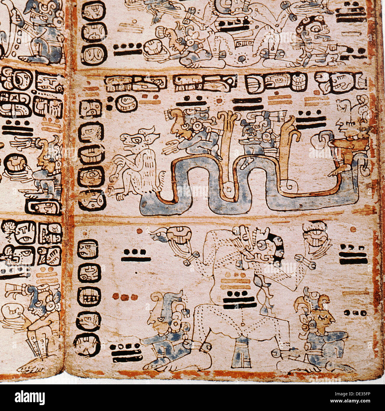 Codex tro cortesianus maya hi-res stock photography and images - Alamy