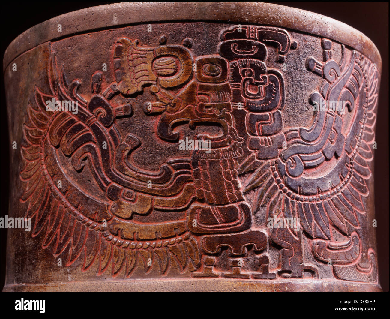 Mayan parrot god hi-res stock photography and images - Alamy