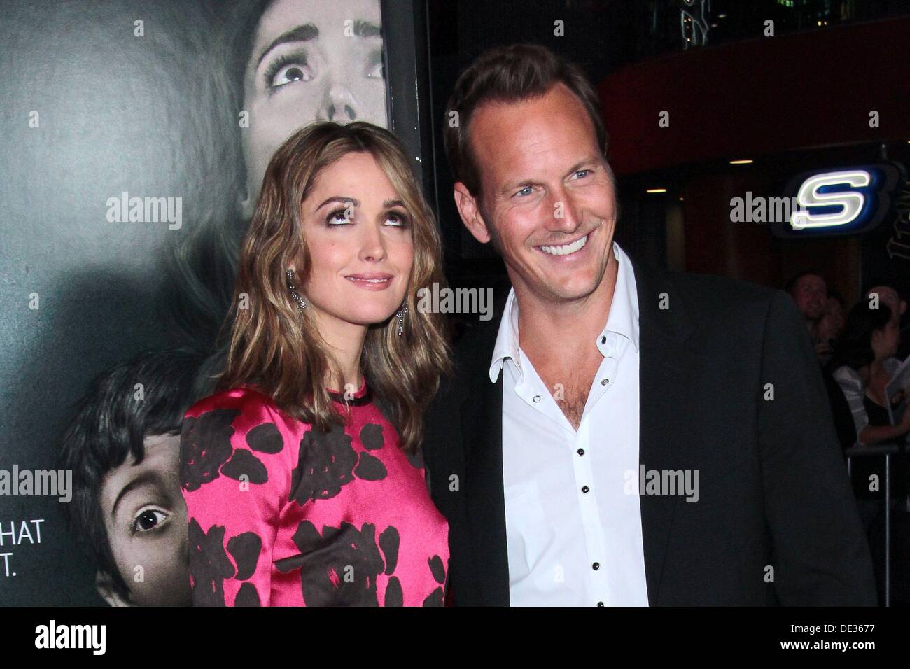 Los Angeles, California, USA. 10th Sep, 2013. Patrick Wilson; Rose ...