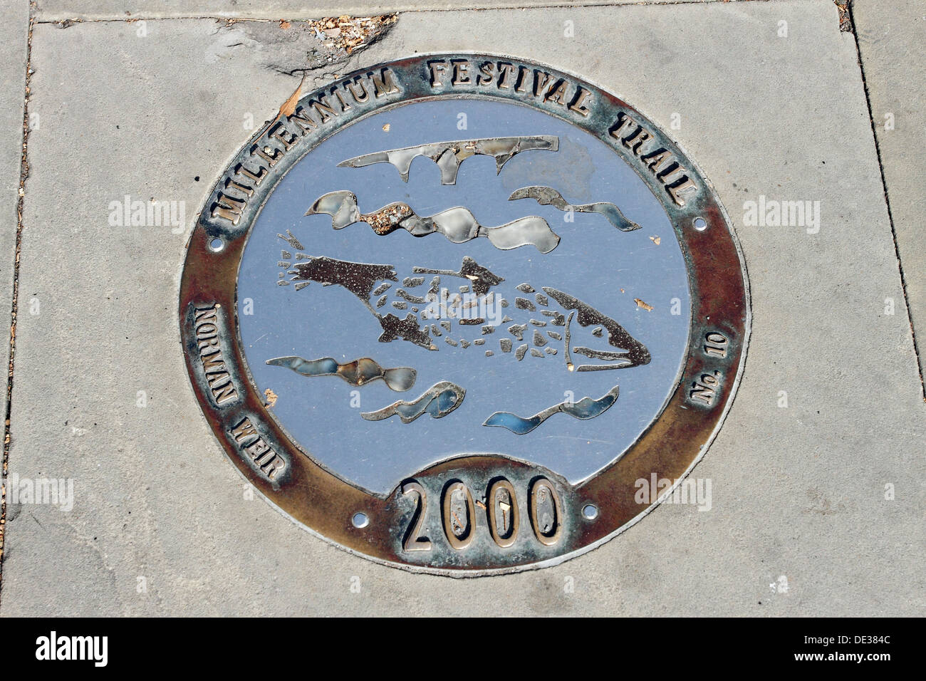 Pavement plaque hi-res stock photography and images - Alamy