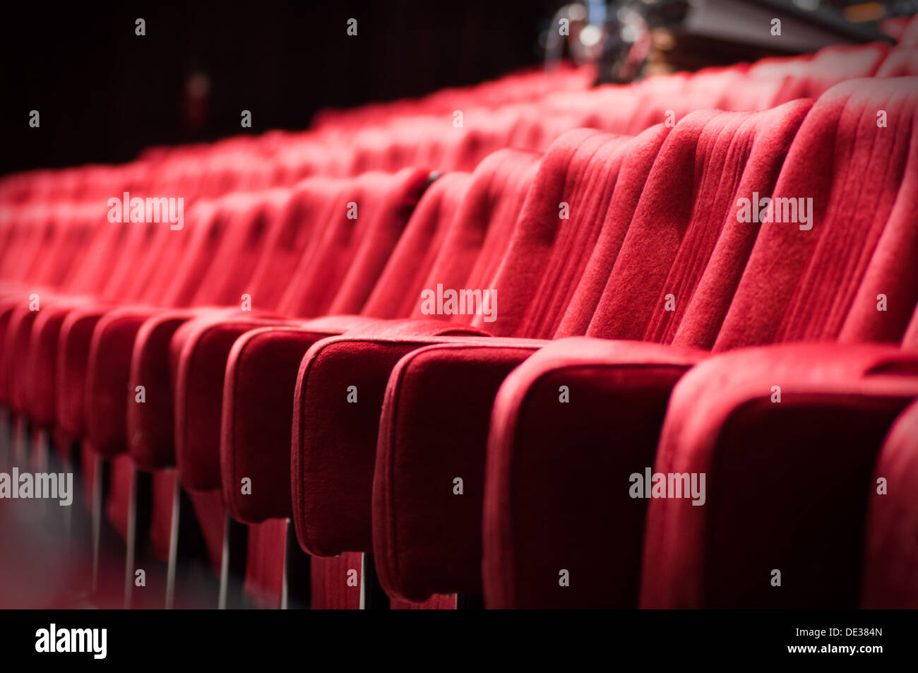 Empty theatre theater auditorium cinema or conference hall Stock Photo ...