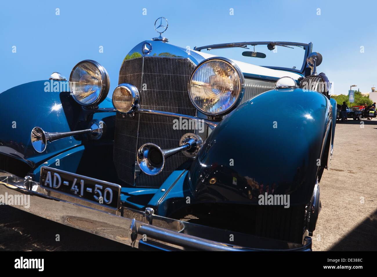 Vintage Car in Albufeira The Algarve Portugal Stock Photo - Alamy