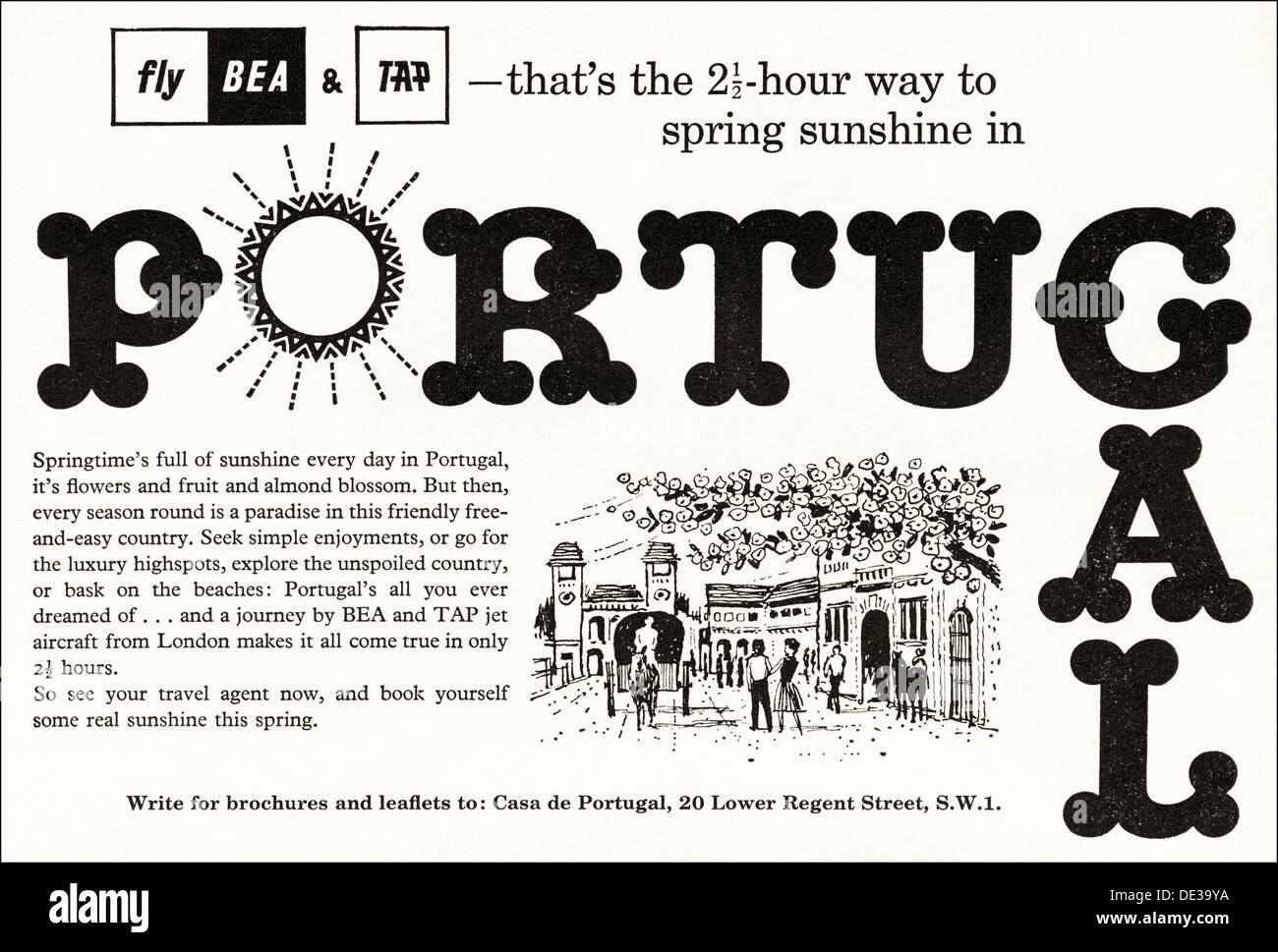 British tourist 1960s portugal hi-res stock photography and images - Alamy