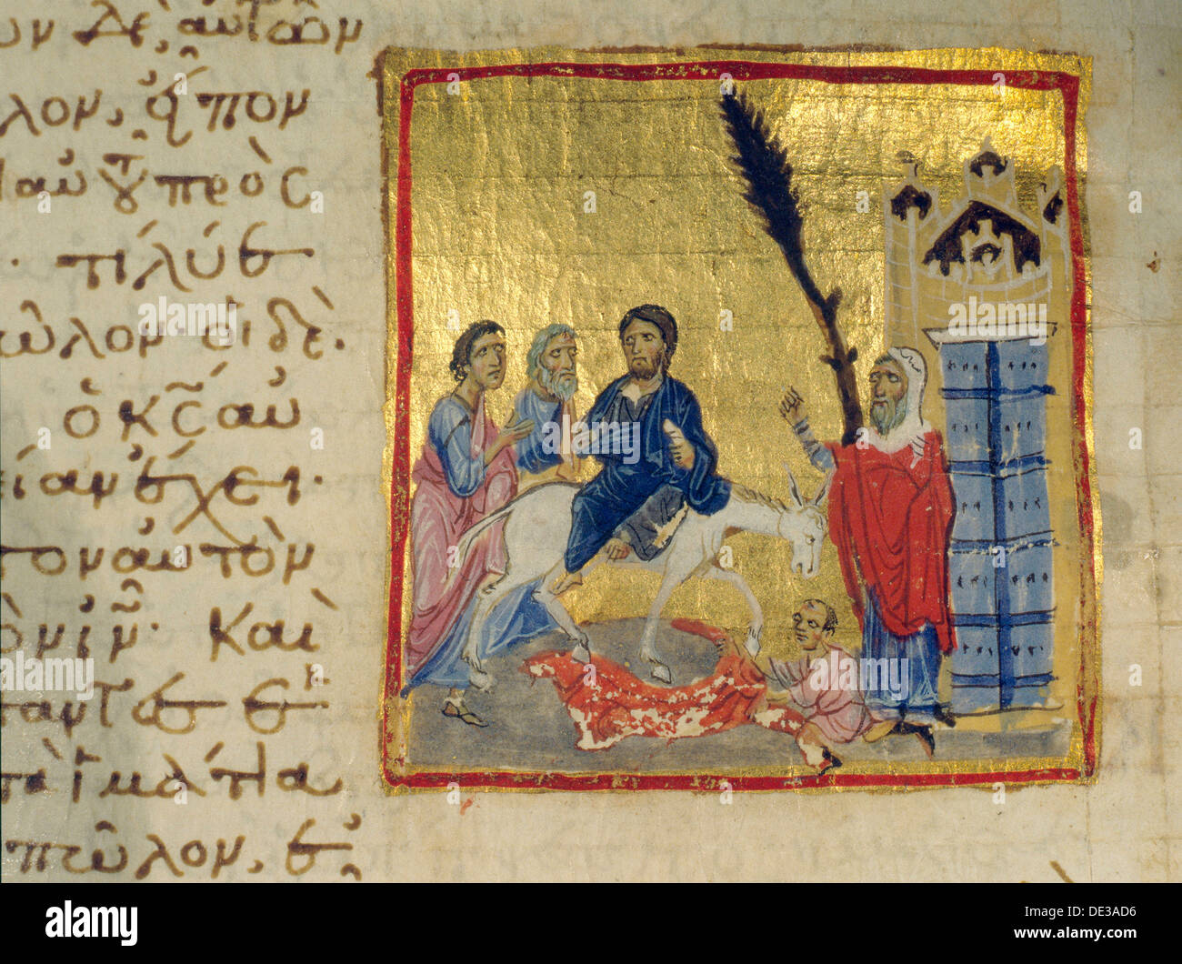 Byzantine illuminated manuscript hi-res stock photography and images ...