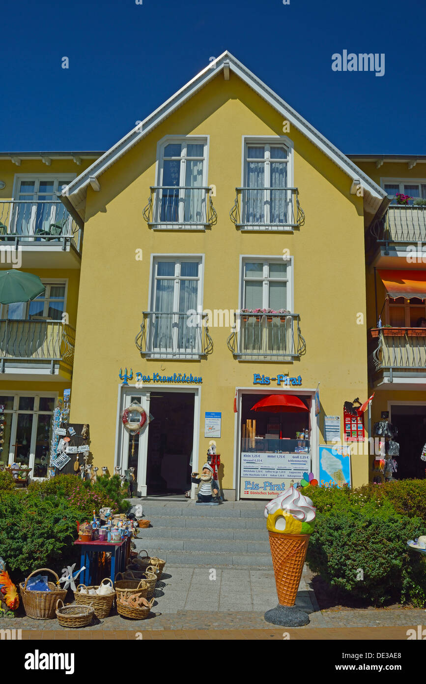 Seestrasse, Bansin, Usedom Island, Germany Stock Photo - Alamy