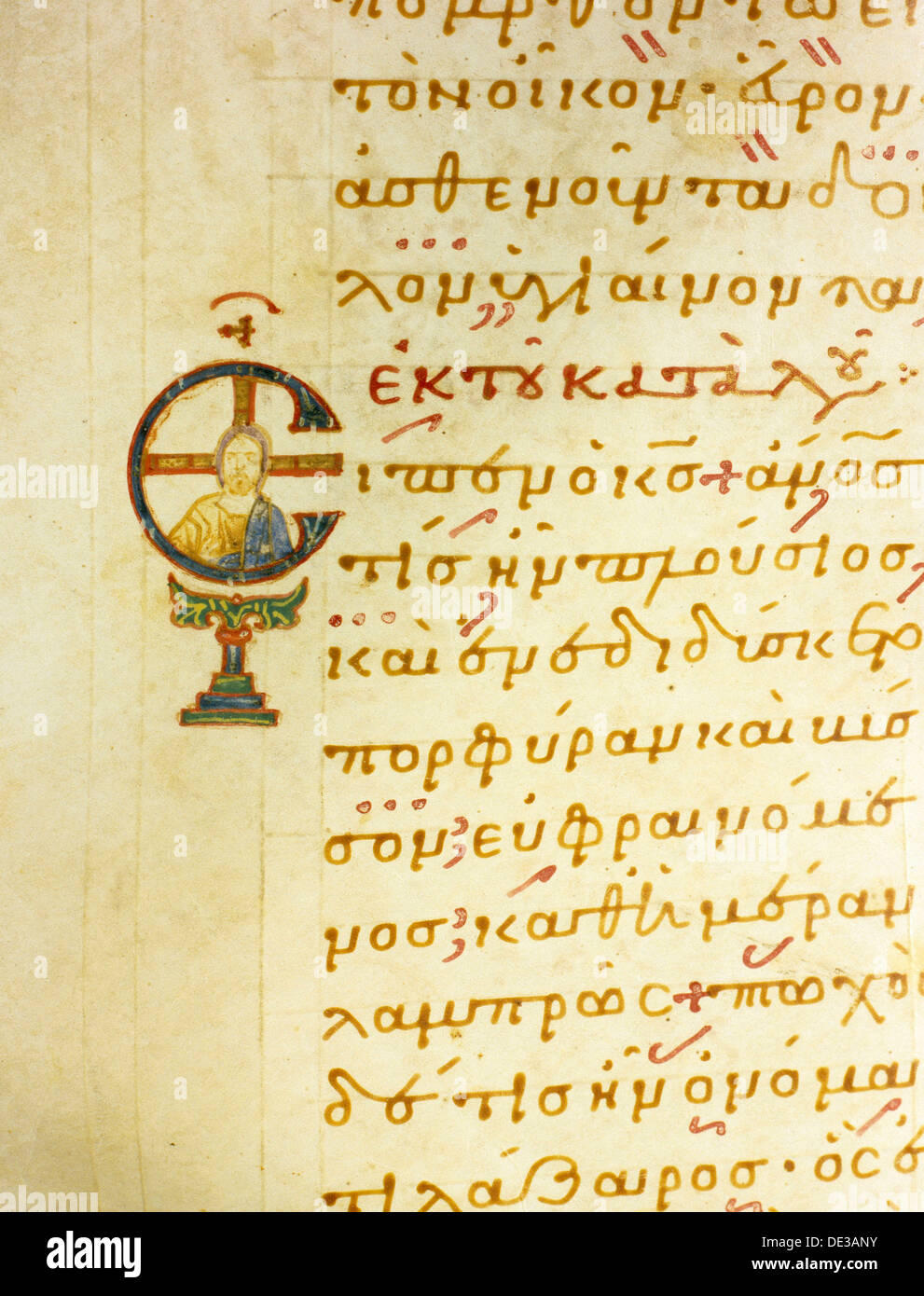 Byzantine illuminated manuscript hi-res stock photography and images ...