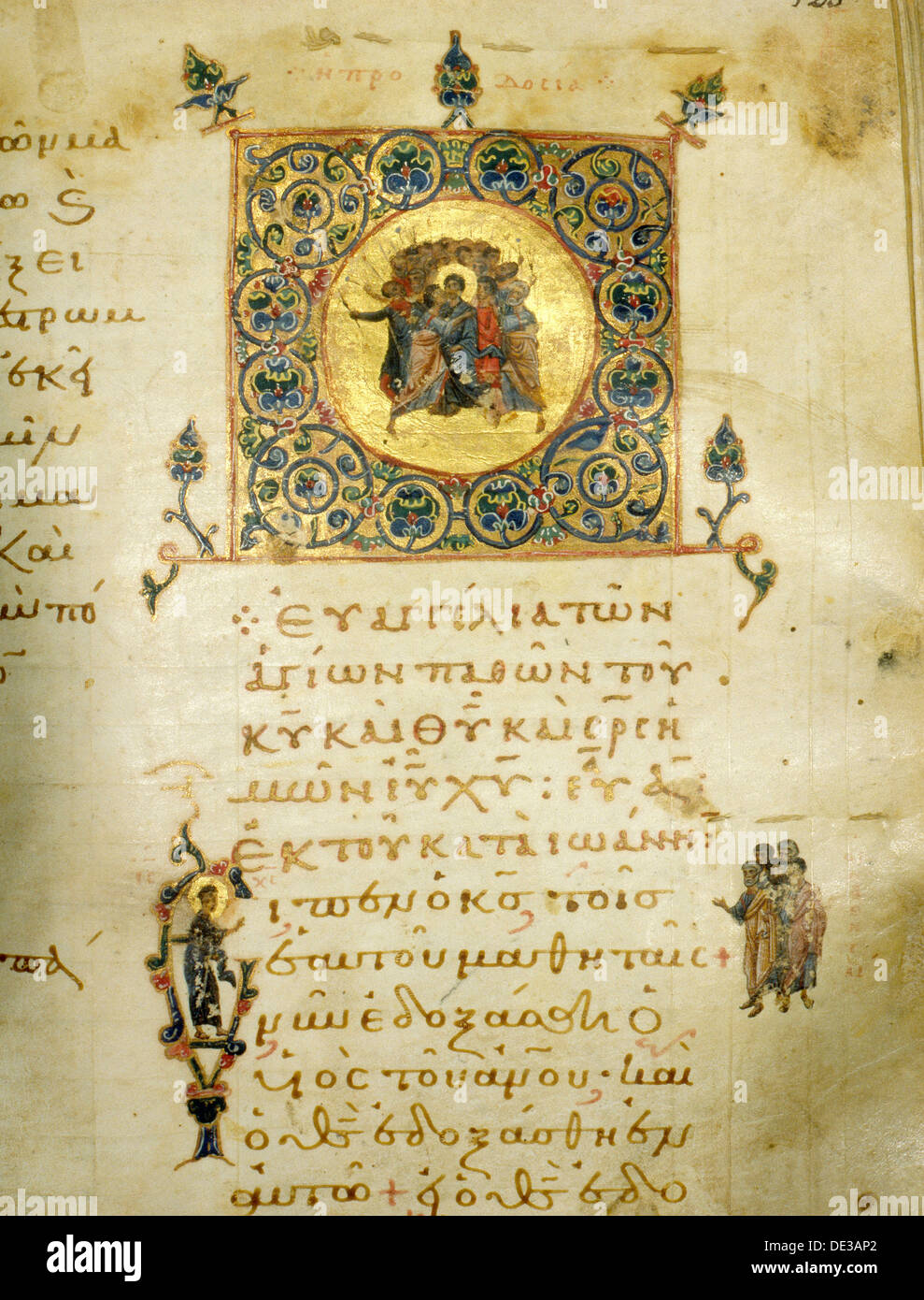 Manuscript st john gospel not baptist hi-res stock photography and ...