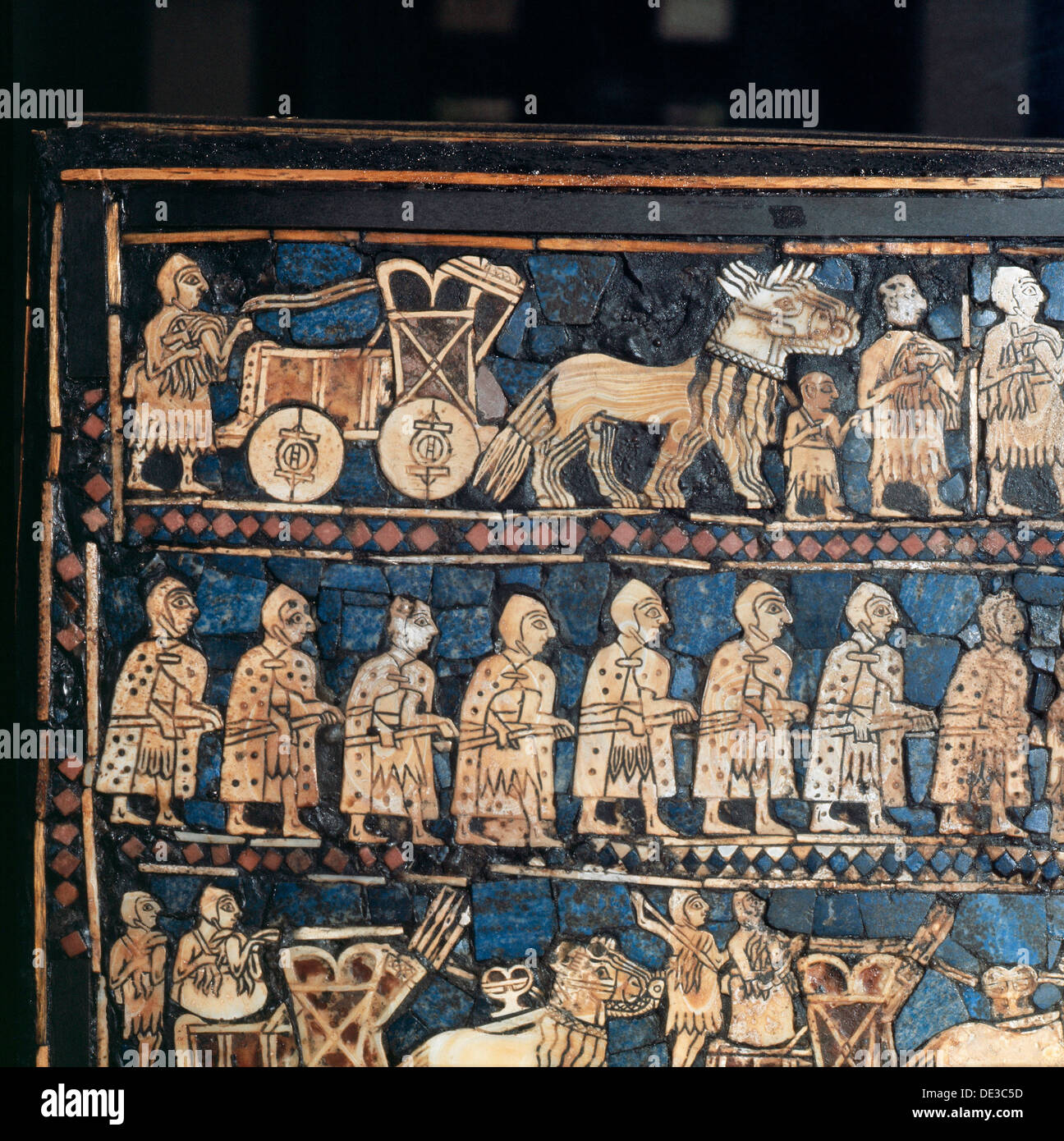 Sumerian standard of ur ur war art iraq hi-res stock photography and ...