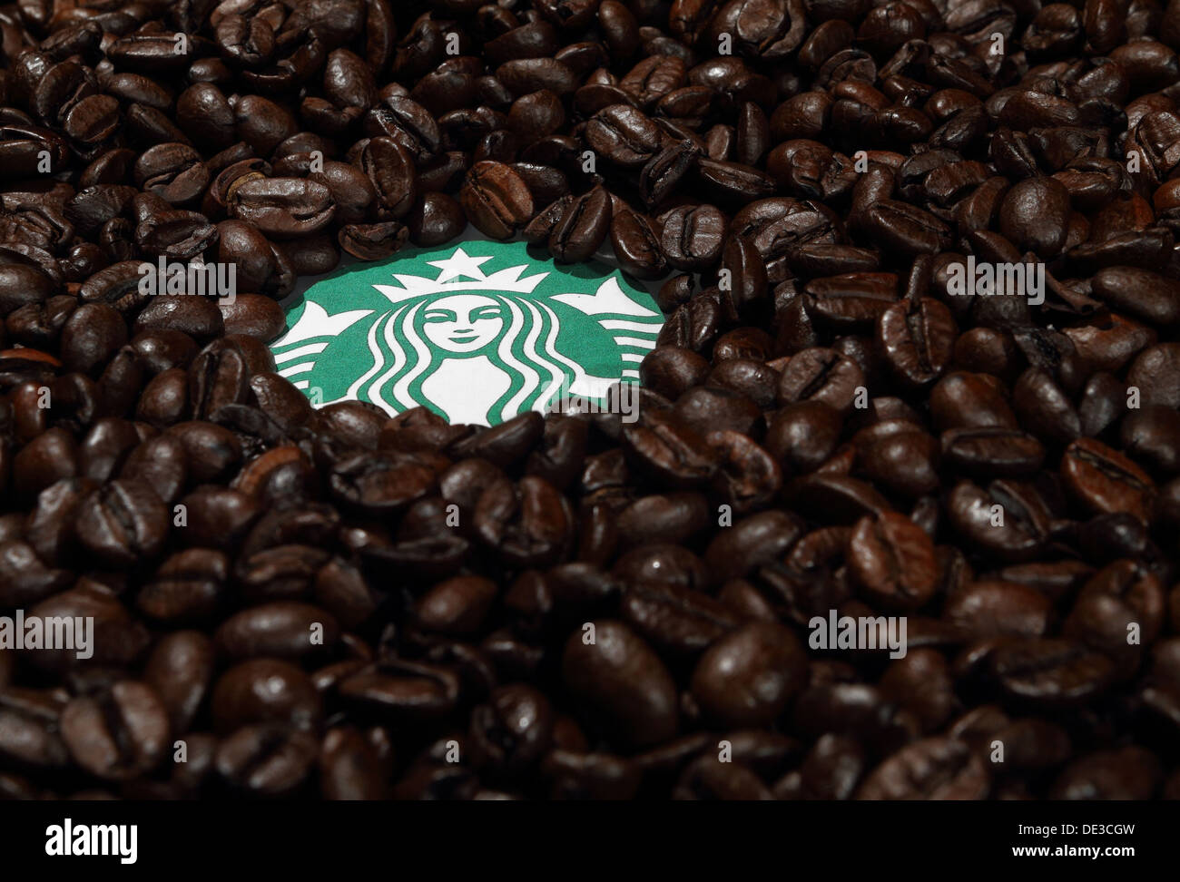 Starbucks Coffee Beans Logo