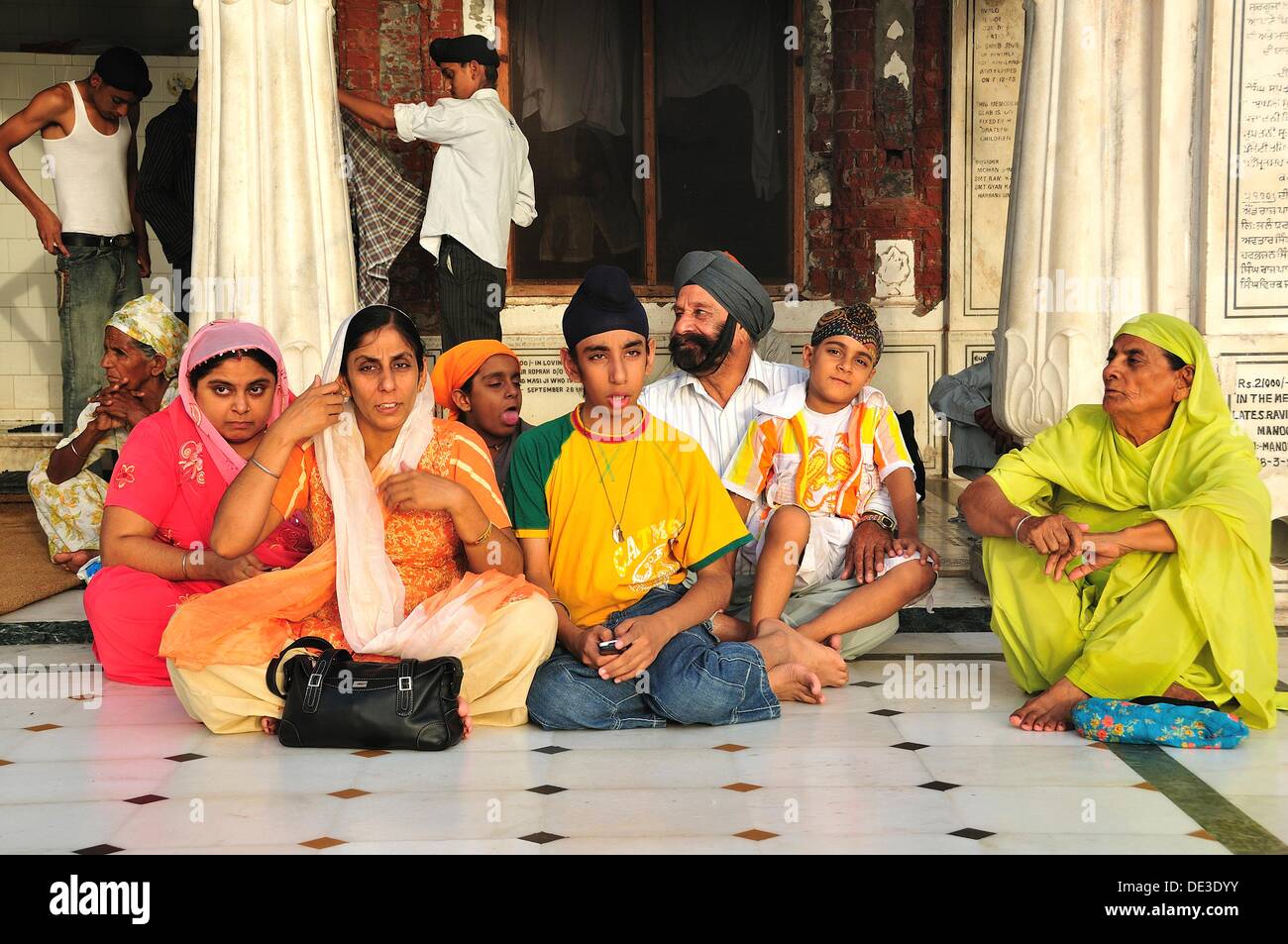 Punjabi Sikh Family