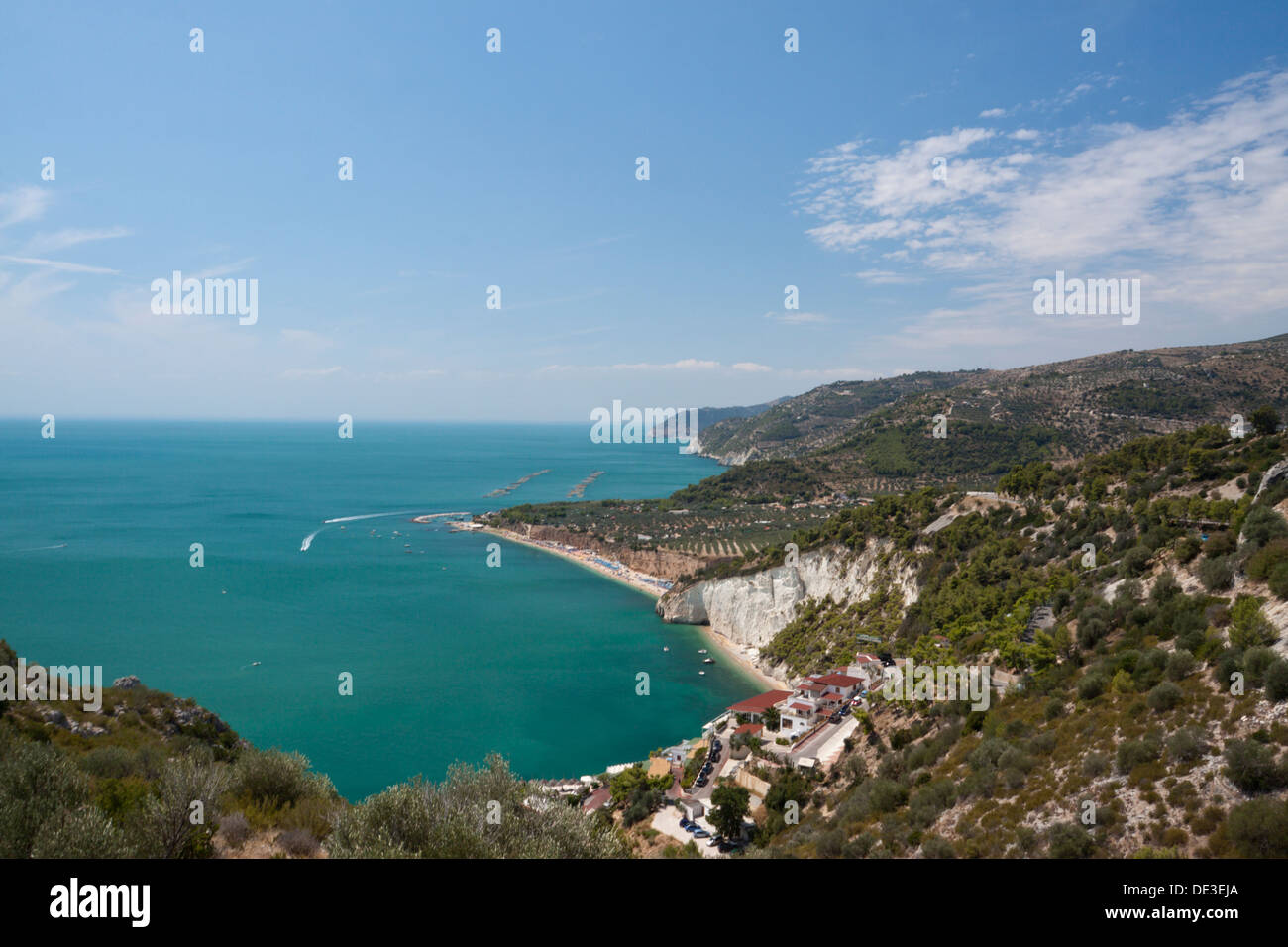 Gargano peninsula beach people hi-res stock photography and images - Alamy