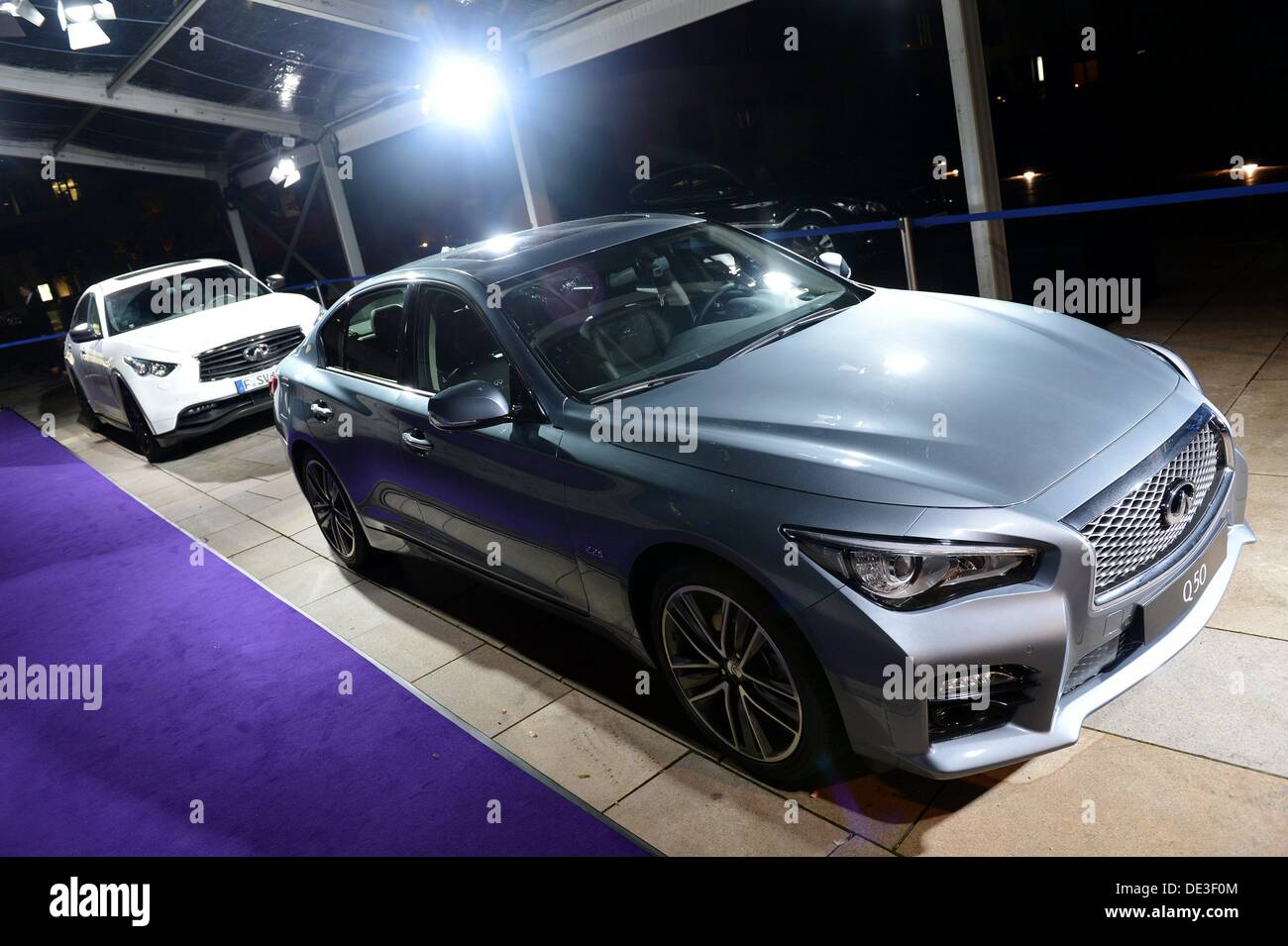 Frankfurt, Germany. 10th September 2013. Celebrity "Infiniti Gate" of ...