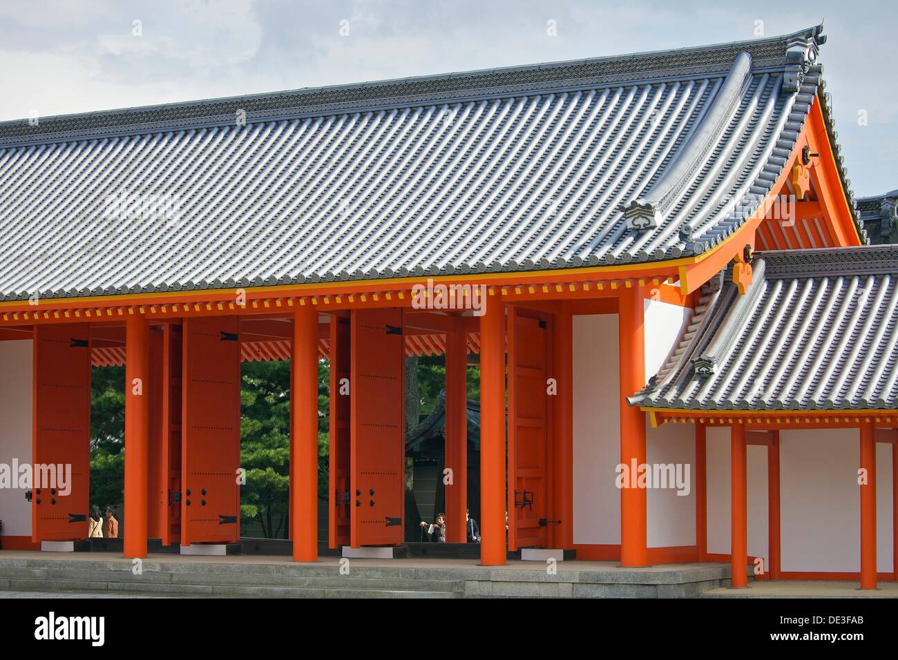 A gate inside the Imperial Palace Stock Photo - Alamy