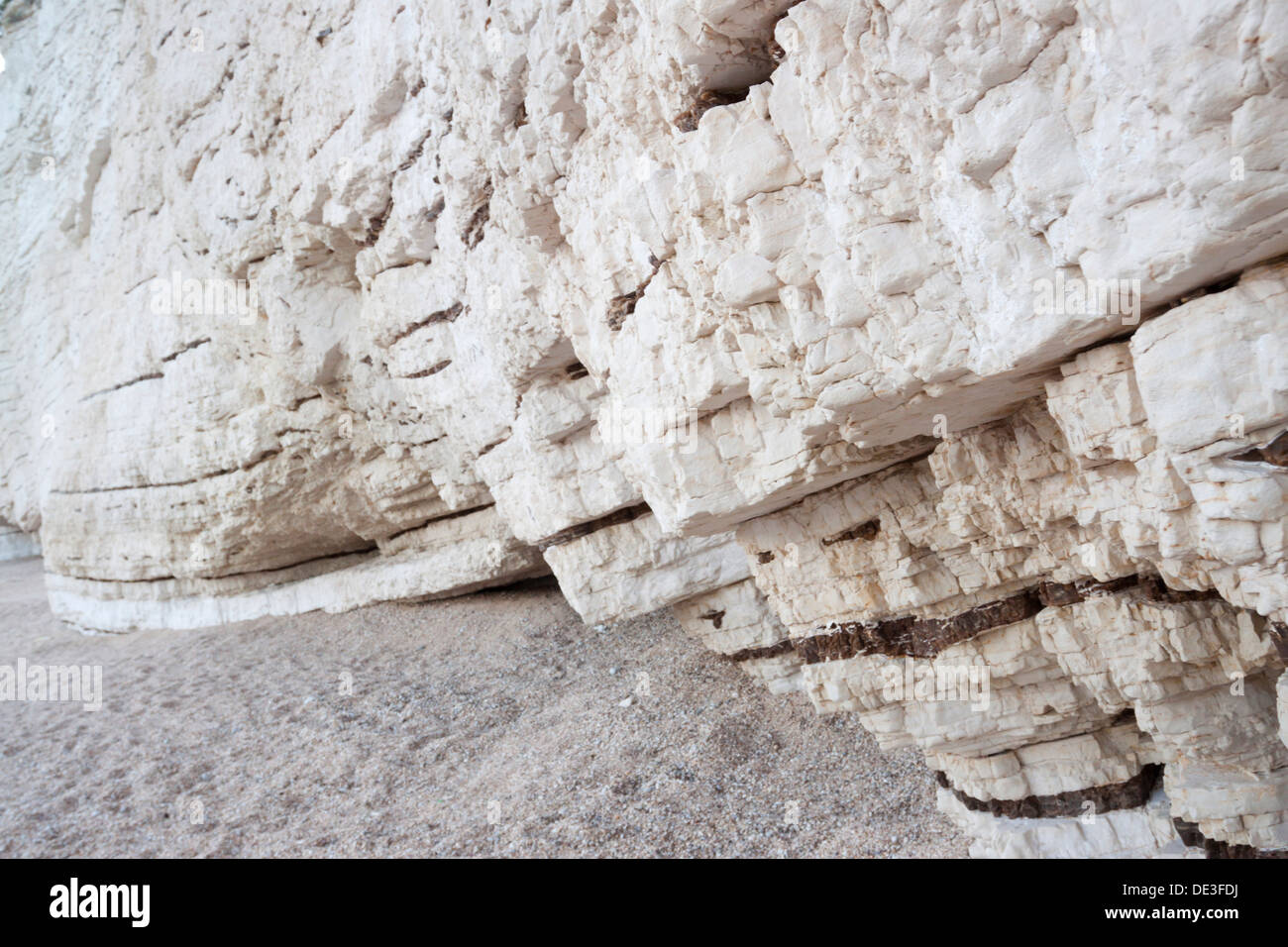 Typical rocks made from marine erosion on vignanotica beach Stock Photo ...