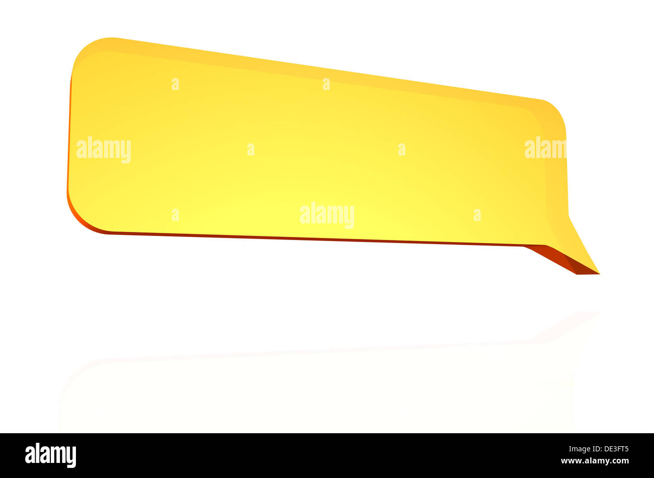 Yellow chat bubble icons Cut Out Stock Images & Pictures - Alamy