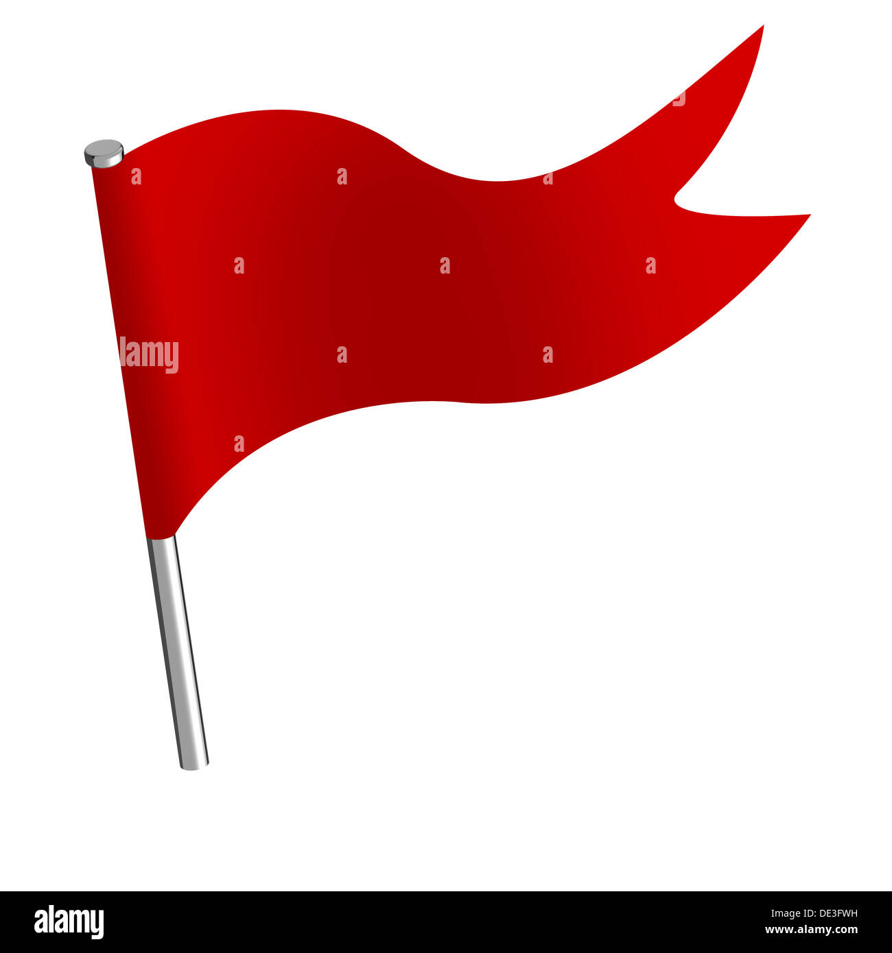Push pins flag isolated on white background Stock Photo - Alamy