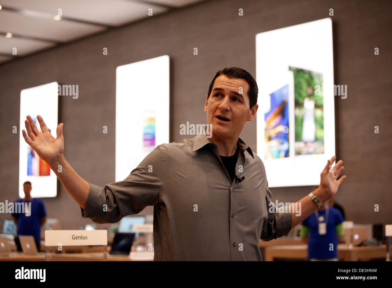 Berlin, Germany, Steve Cano, Apple 's vice president of Worldwide ...