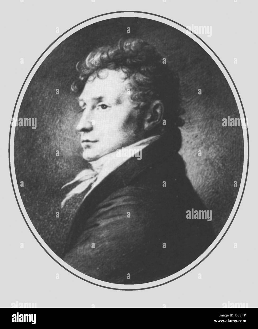 Portrait of the Composer Friedrich Kuhlau (1786-1832), Early 19th cen ...