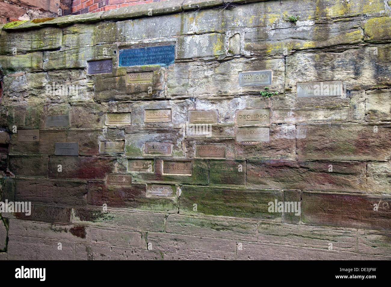 Flood level markers hi-res stock photography and images - Alamy