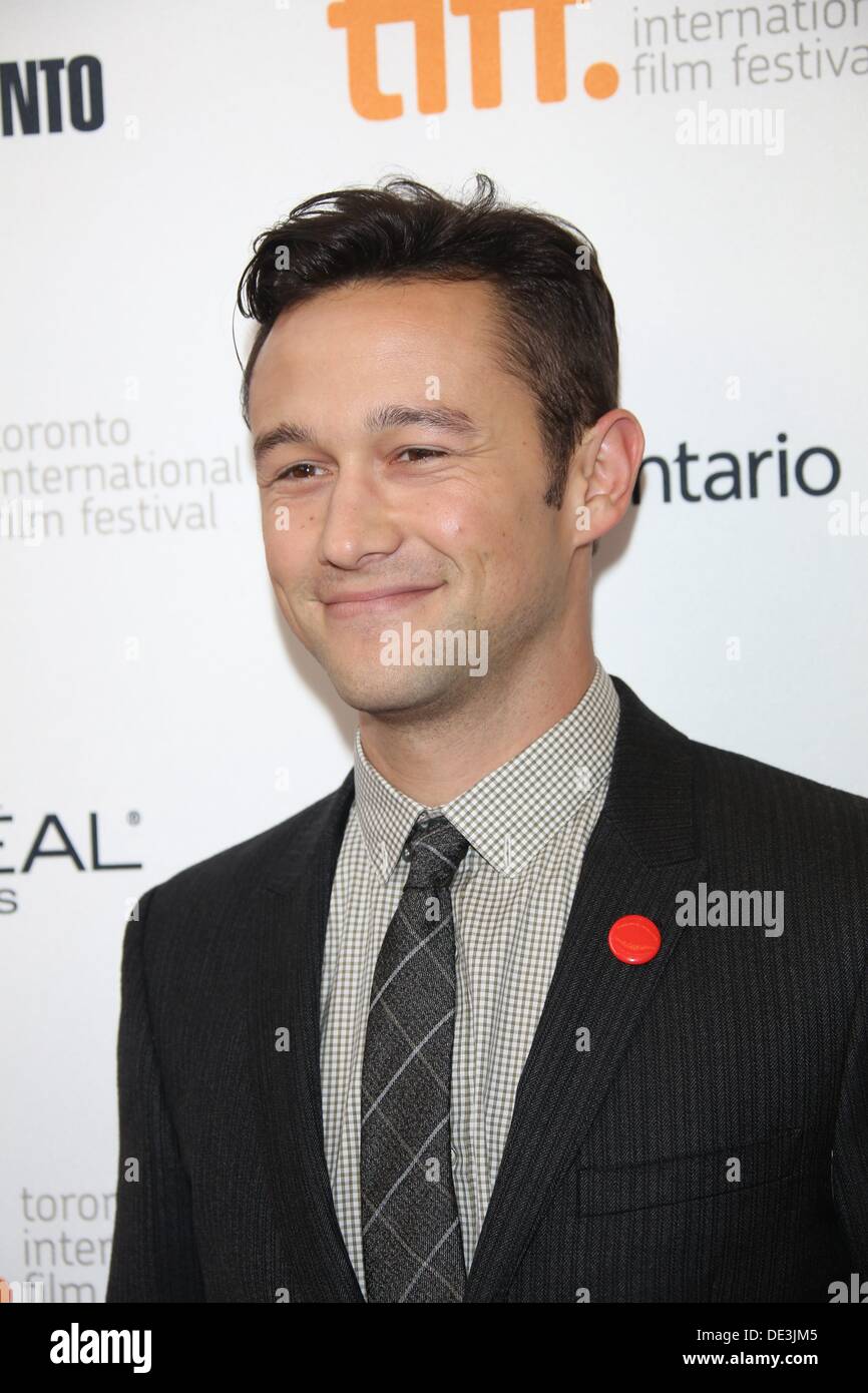 Toronto, Canada. 10th September 2013. Director Joseph Gordon-Levitt ...