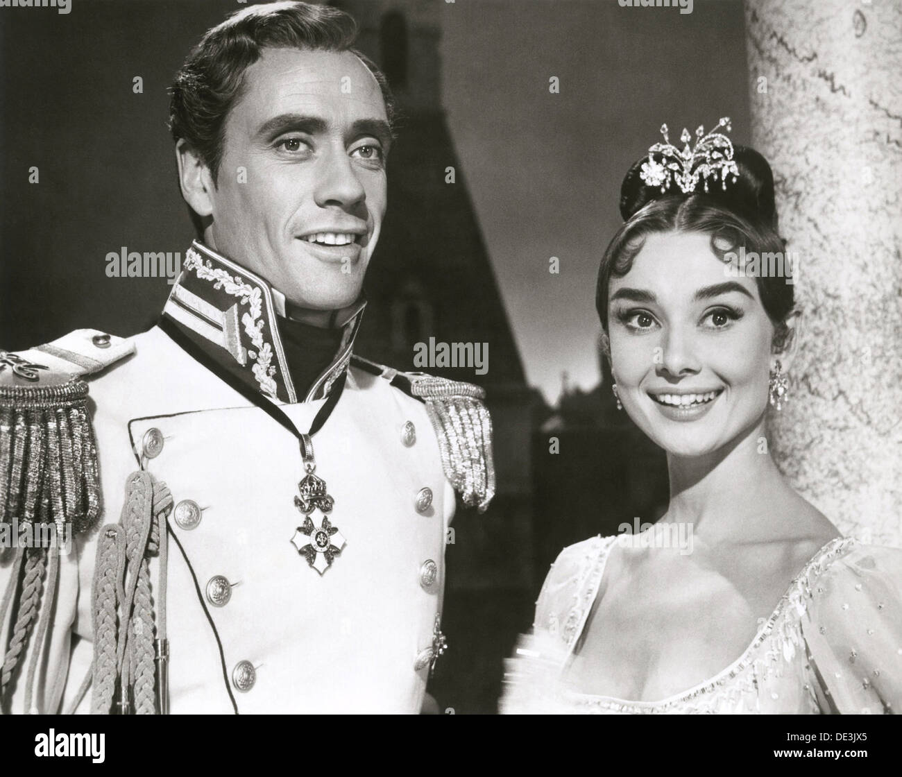 Mel ferrer audrey hepburn war hi-res stock photography and images - Alamy