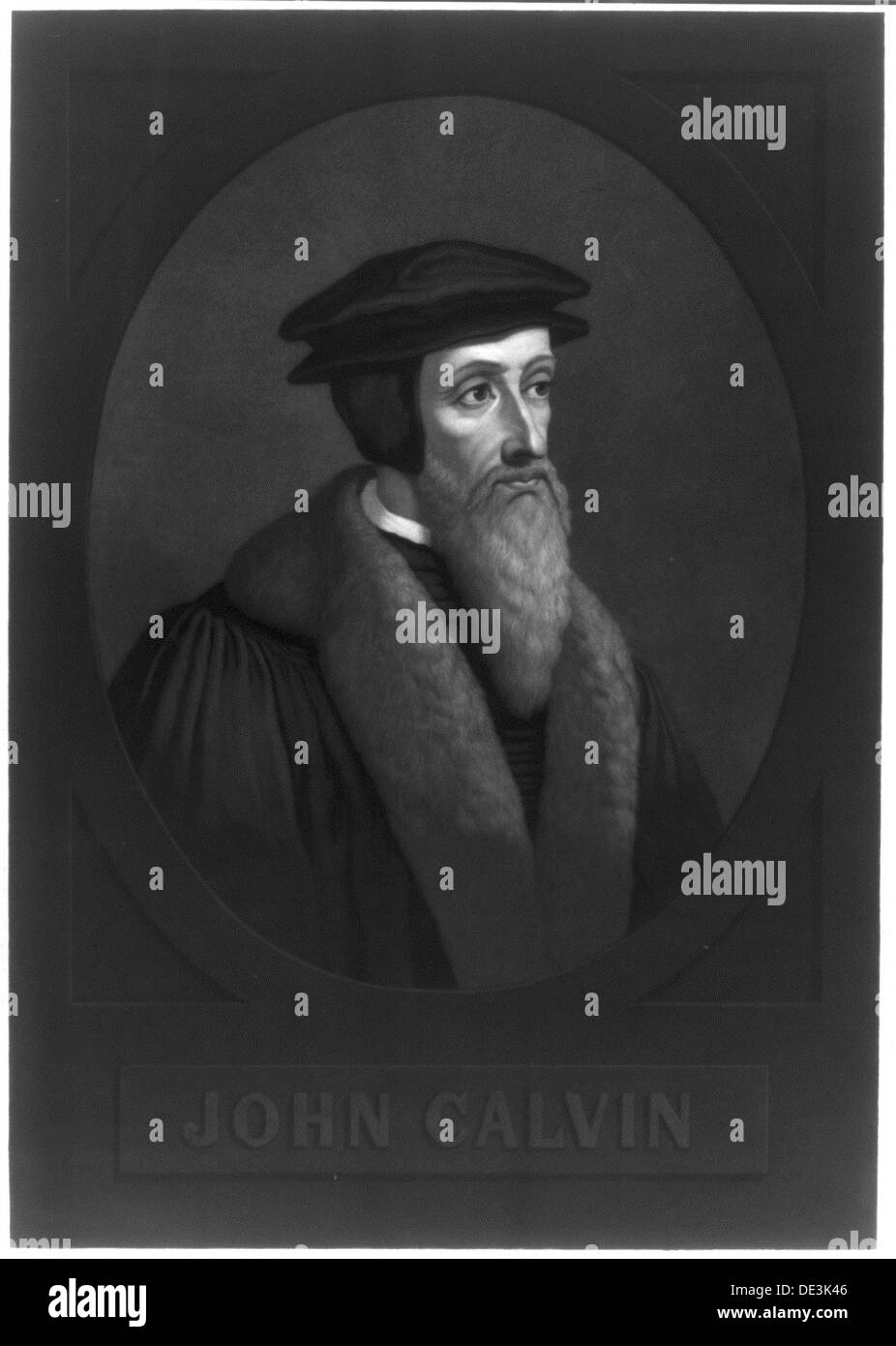 John calvin Black and White Stock Photos & Images - Alamy