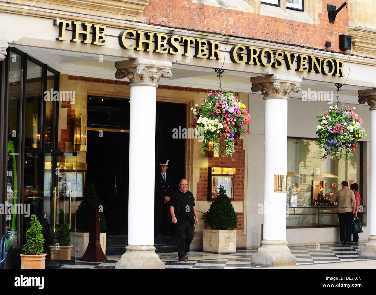 The Chester Grosvenor Hotel Stock Photo - Alamy