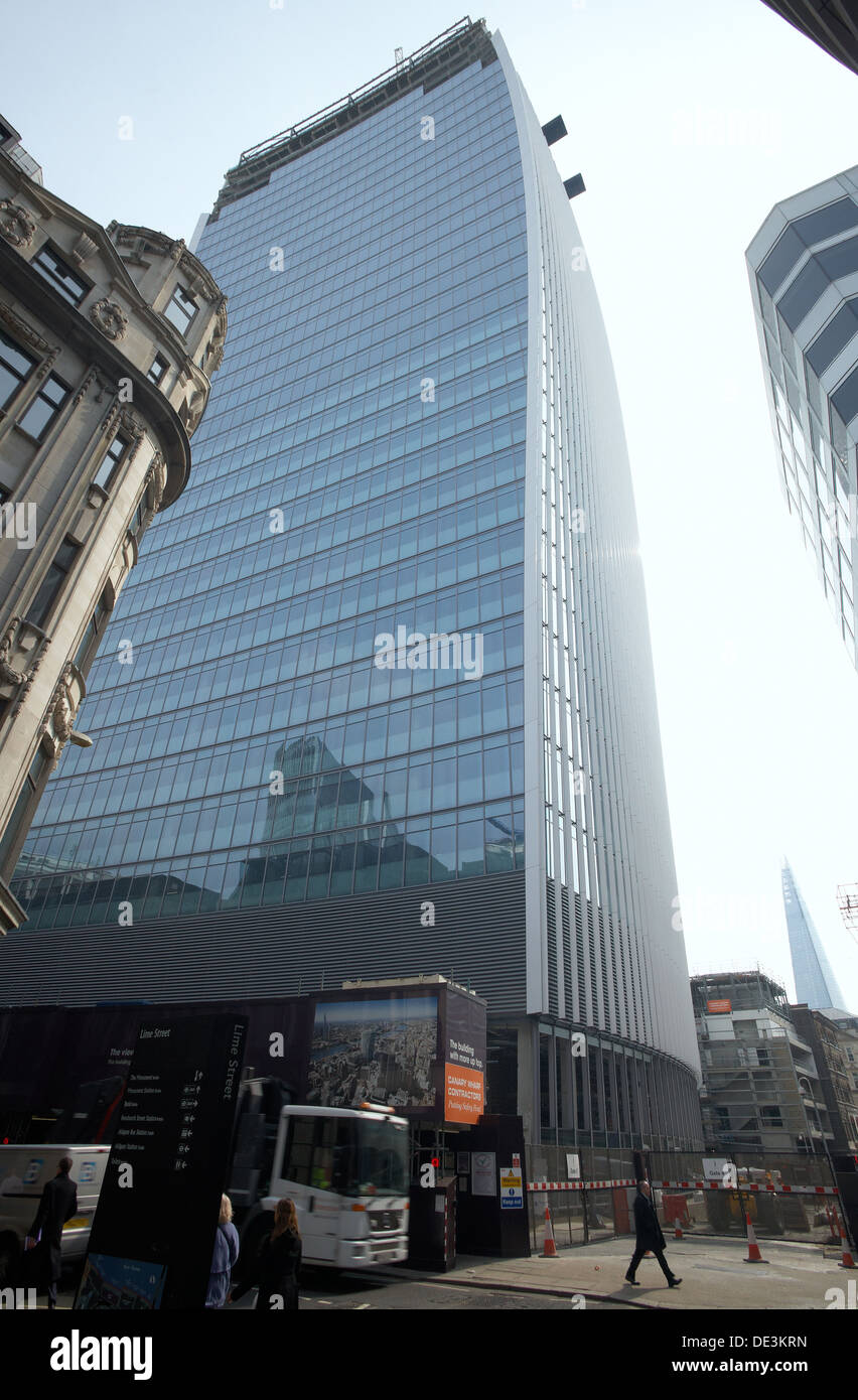 London, United Kingdom, Fenchurch Street in the City of London Stock ...