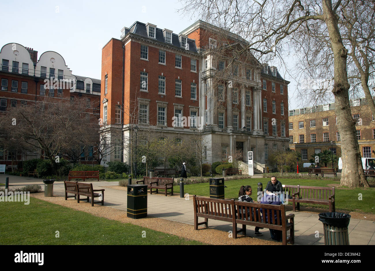 London United Kingdom Guys Campus Of Kings College London Stock