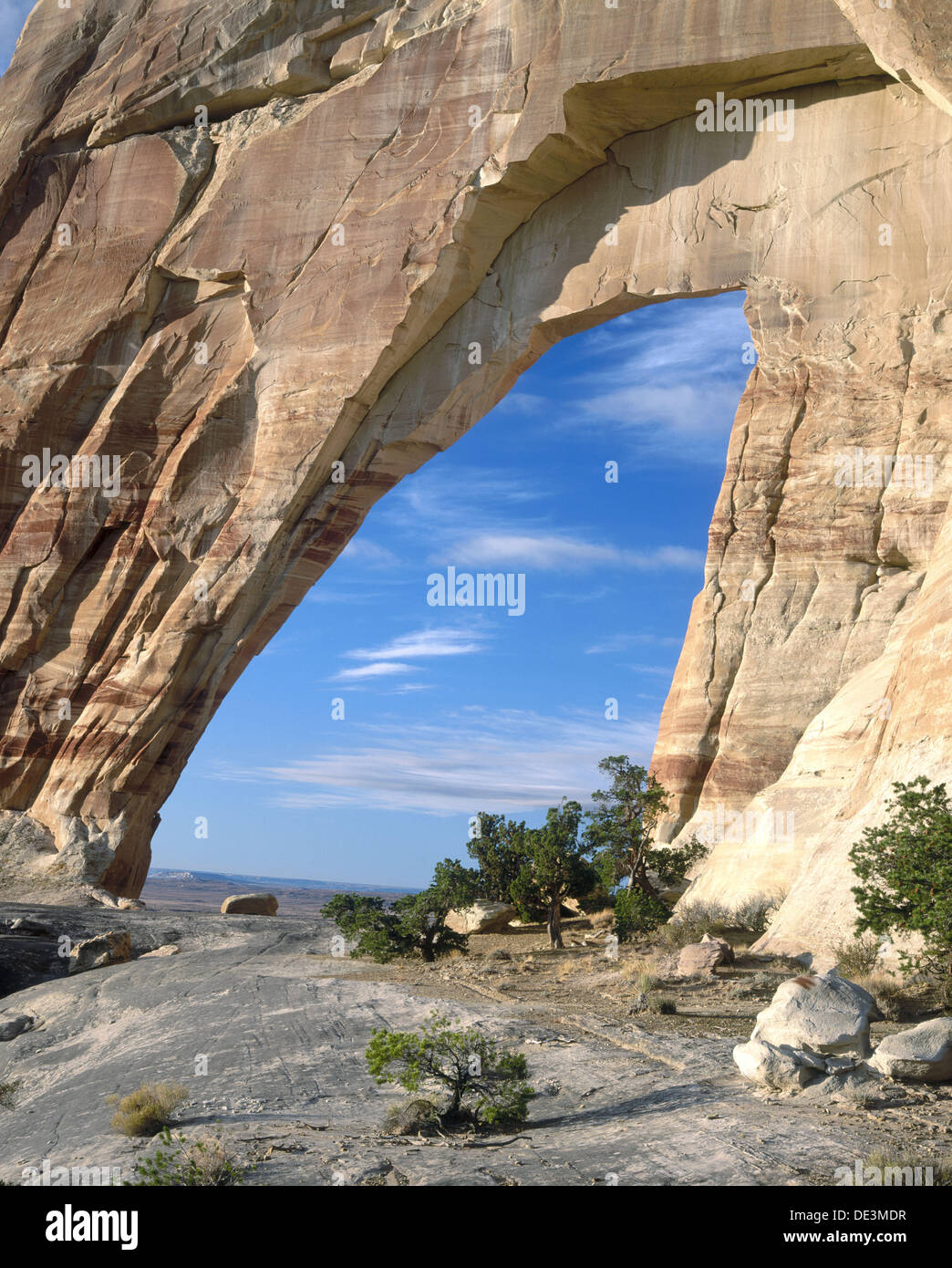White Mesa Arch Arizona Stock Photos & White Mesa Arch Arizona Stock ...