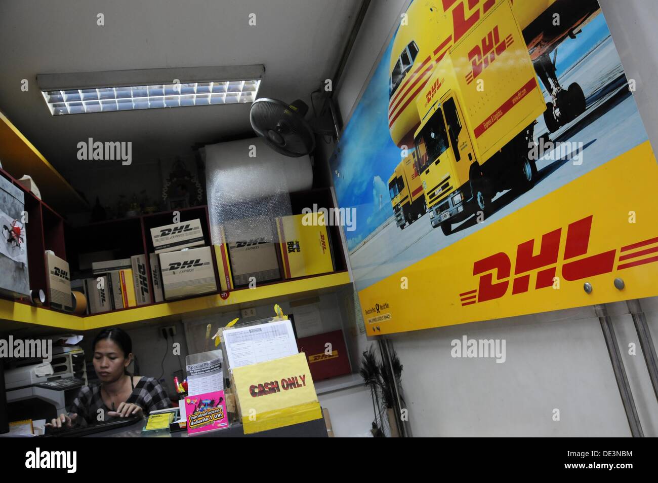 Dhl employee hi-res stock photography and images - Alamy