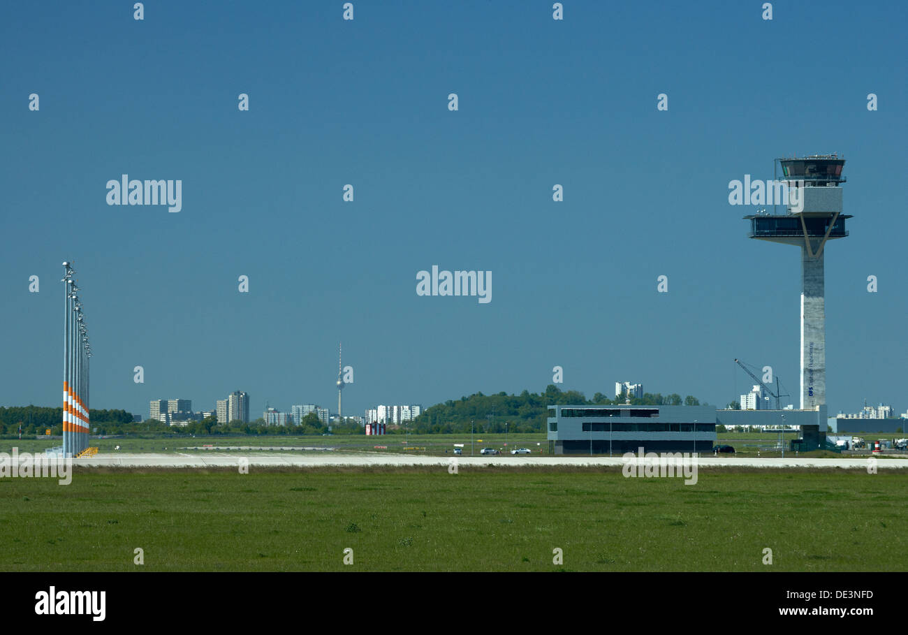 Rotberg, Germany, South - west view of the BER Terminalgebaeudes Stock ...