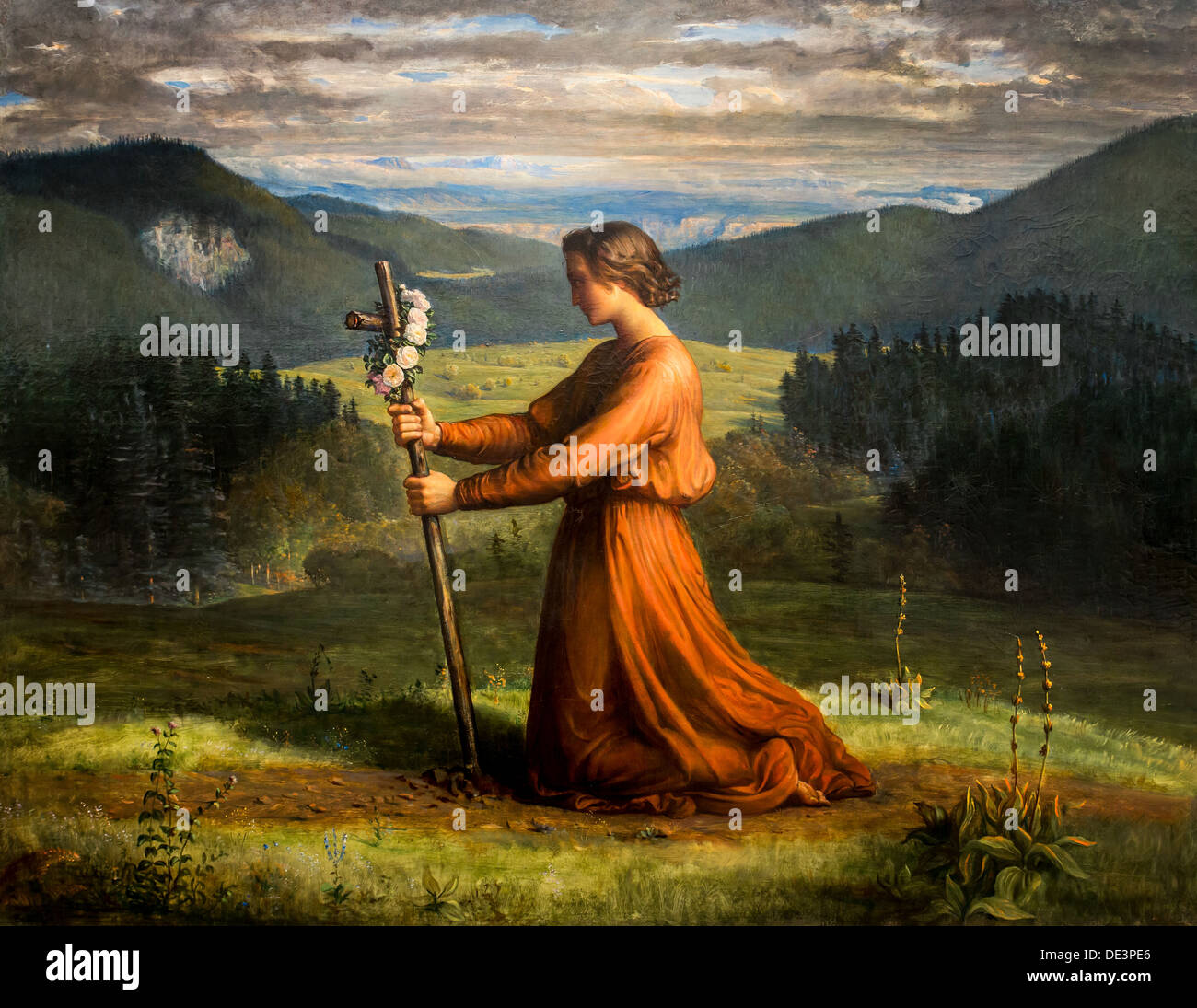 19th century - The Poem of the Soul, Reality, around 1850 - Louis ...