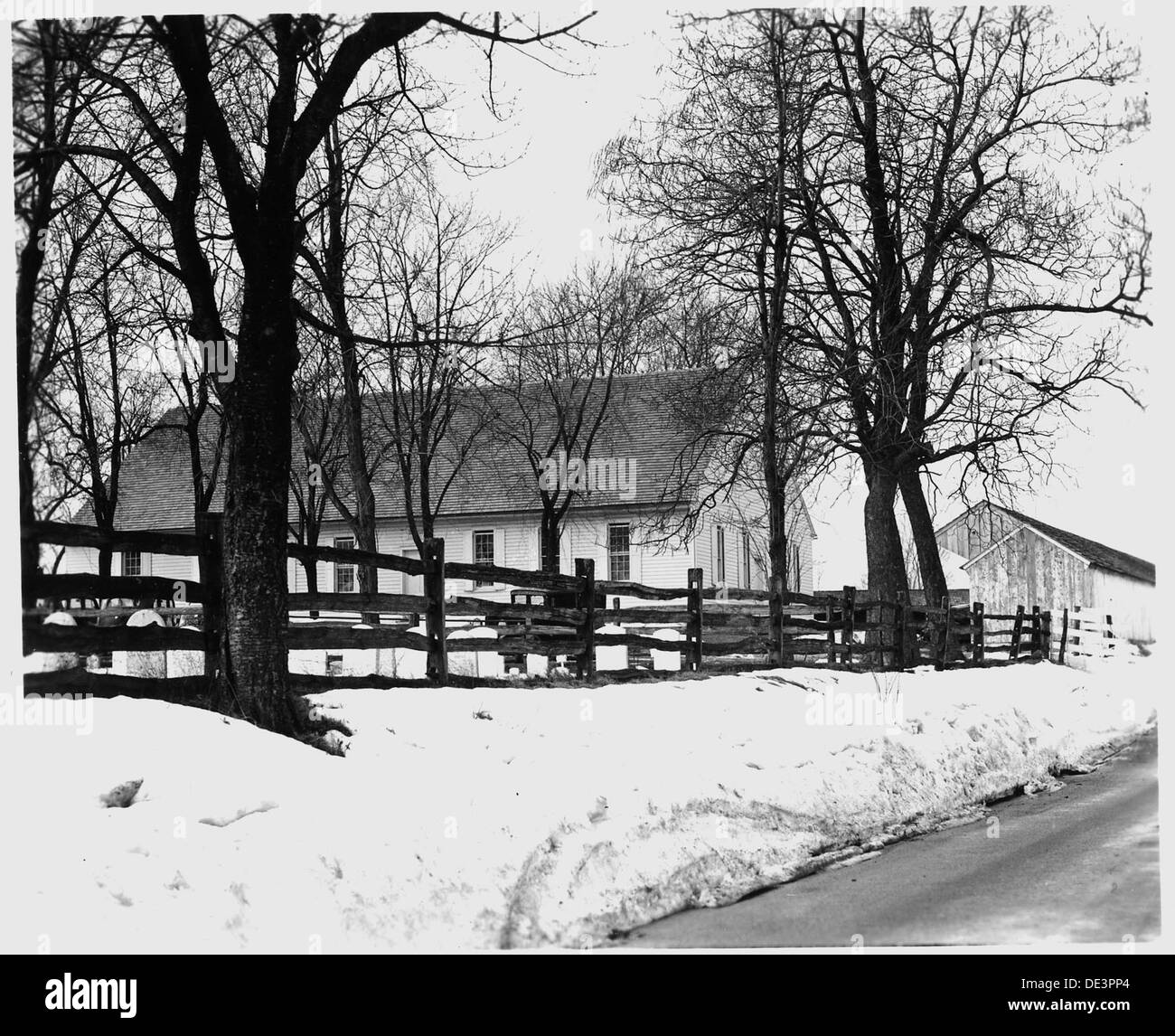 A meeting house of the Weaverland Conference Mennonites in Lancaster ...