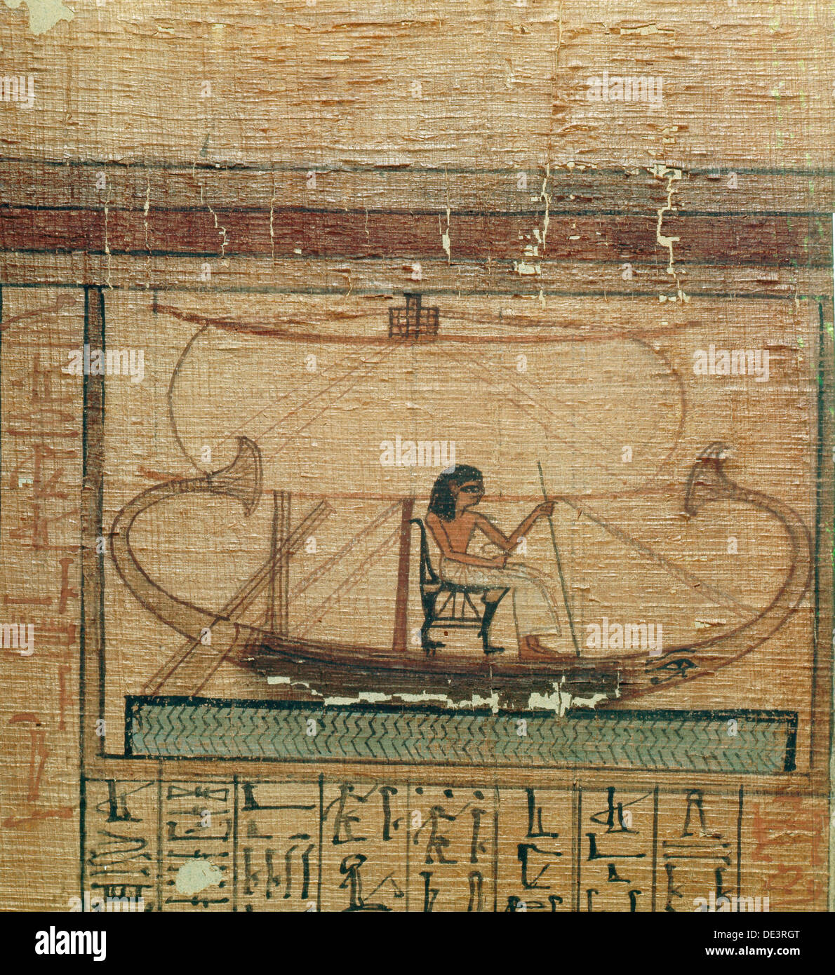 Ra god boat hi-res stock photography and images - Alamy