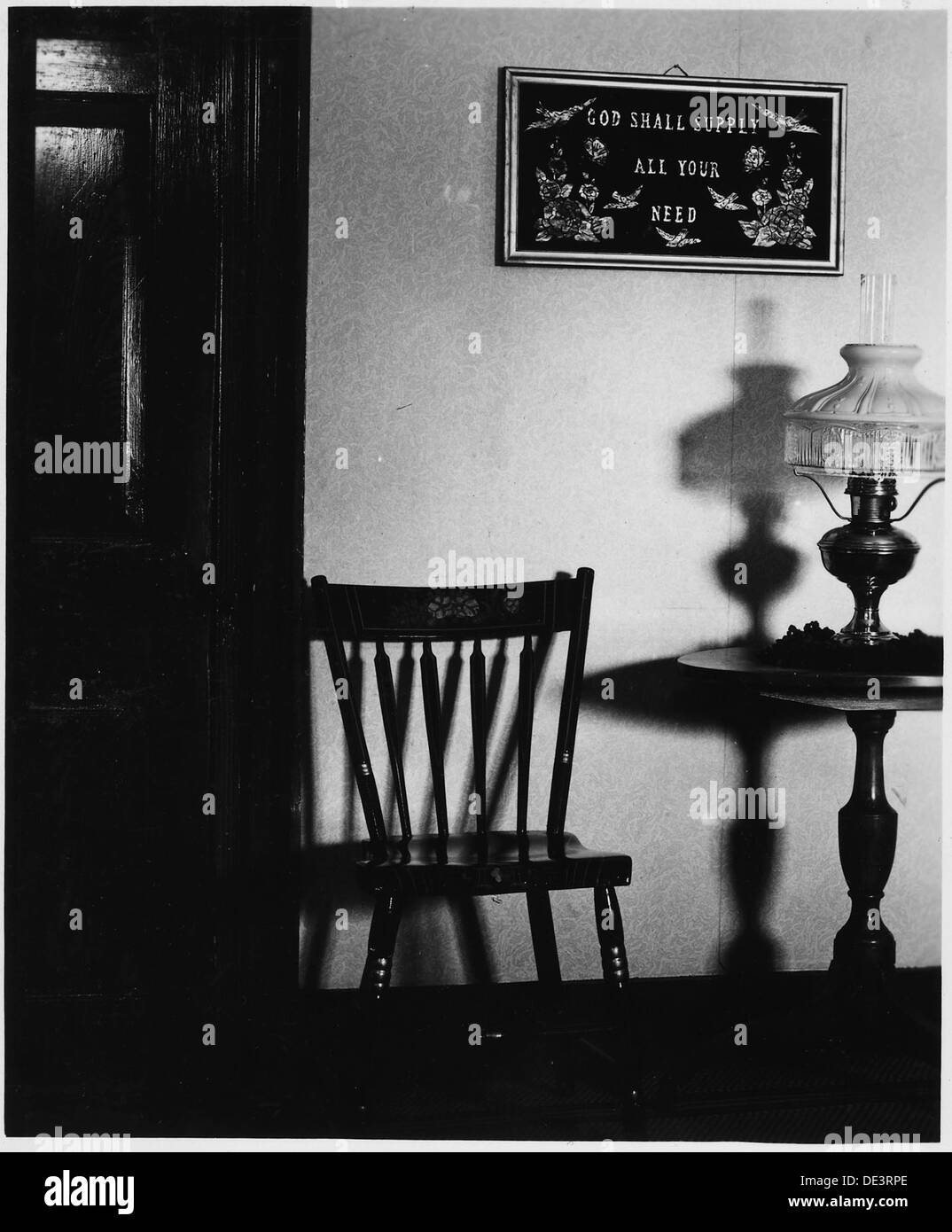 A photograph showing a detailed view of a Conservative Mennonite living ...