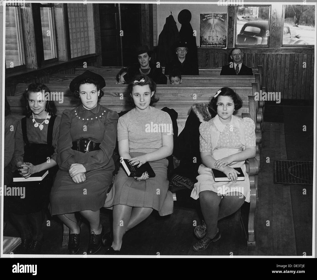 Congregation america Black and White Stock Photos & Images - Alamy