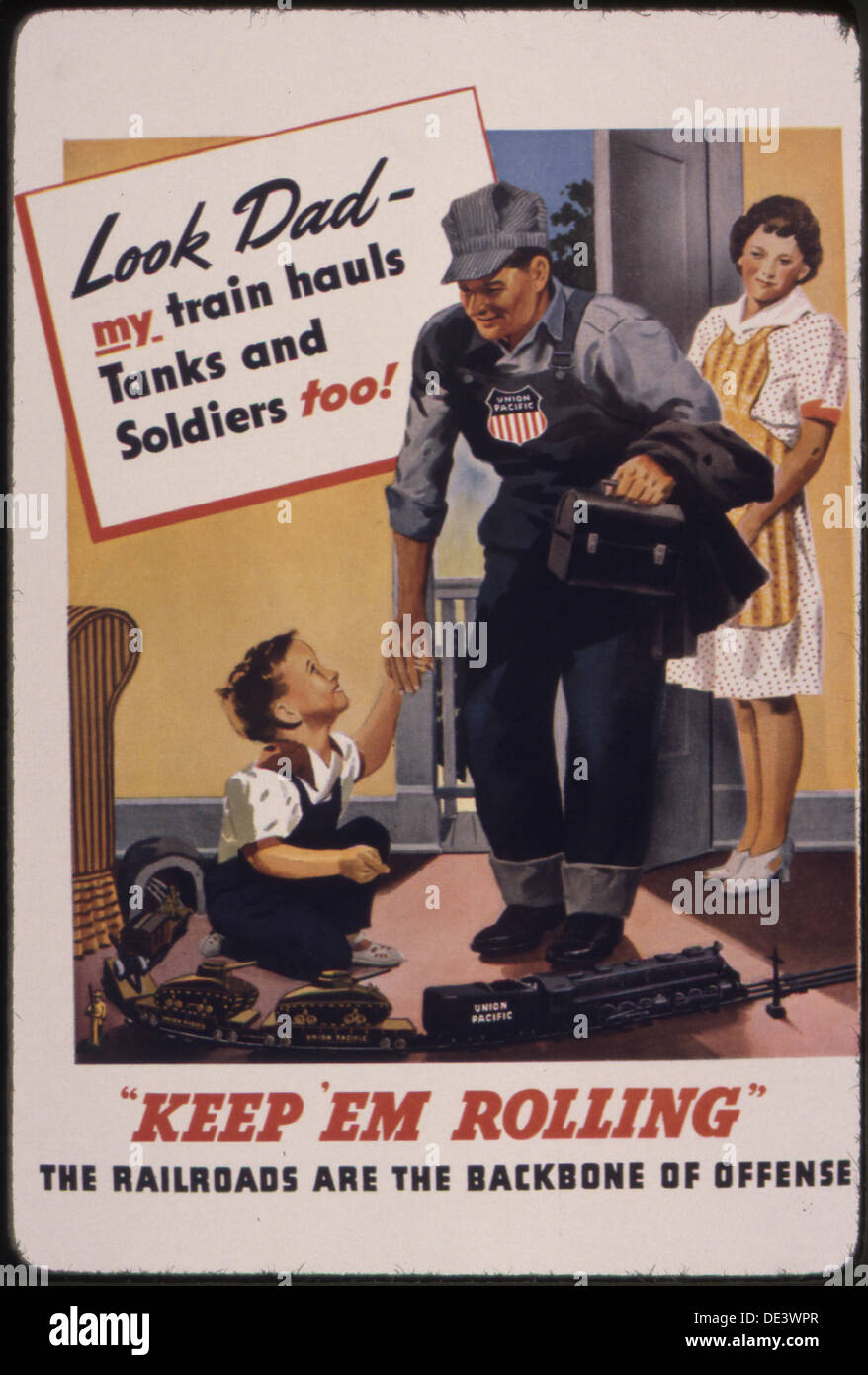 This World War II propaganda poster highlights the critical role of ...