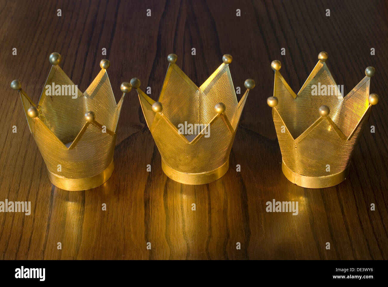 Golden three crowns hi-res stock photography and images - Alamy