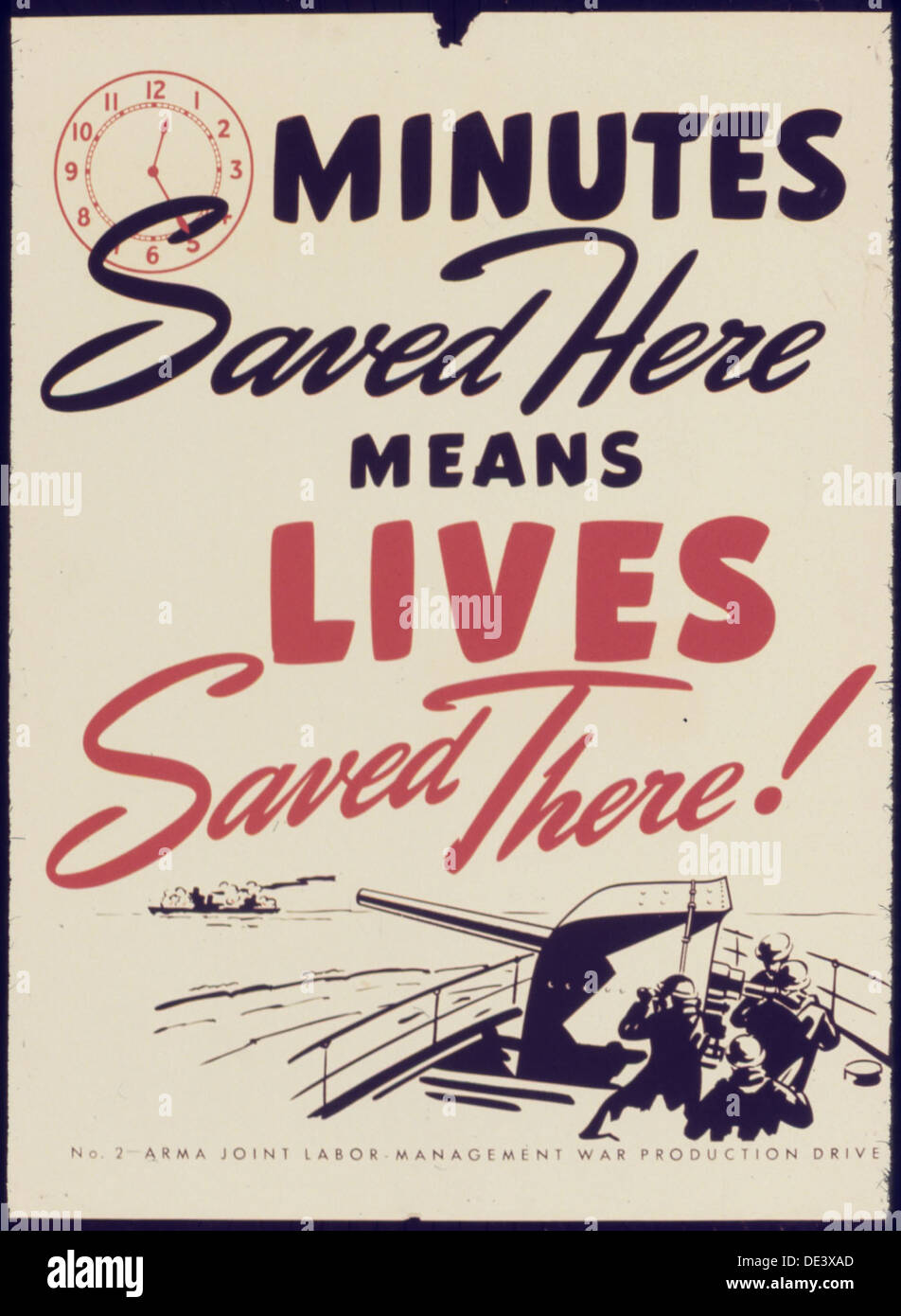 This World War II propaganda poster emphasizes the importance of ...